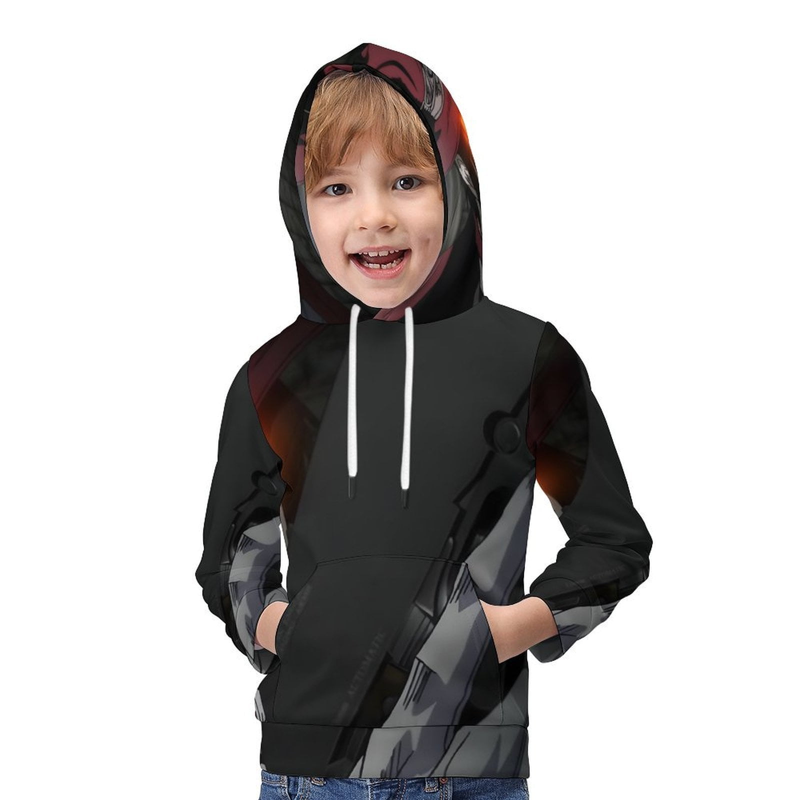 Anime Hellsing Kids' Hoodie 3d Print Sweatshirt Soft Pullover Hooded ...