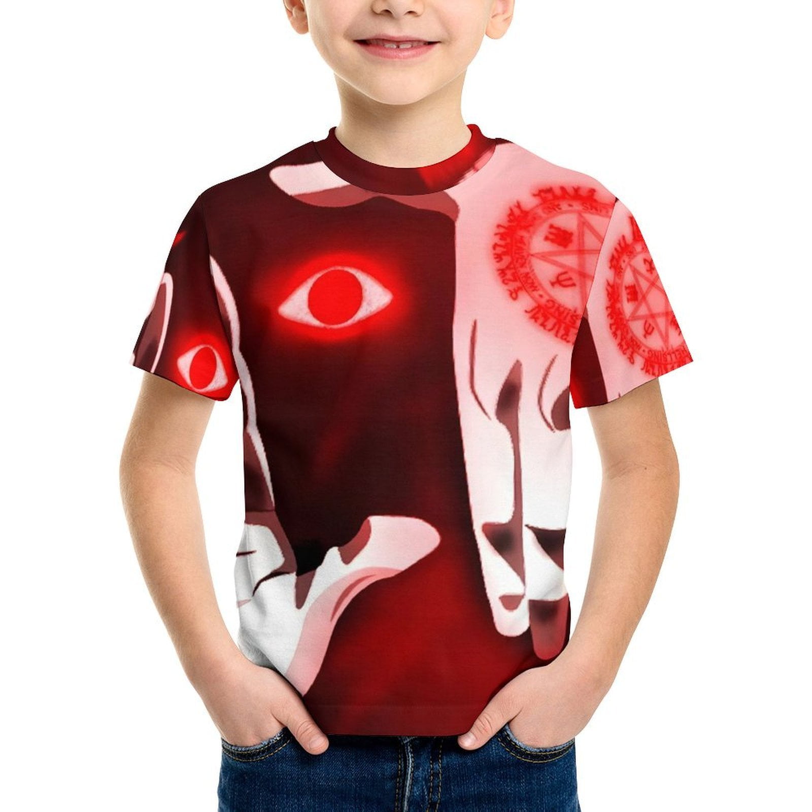 Anime Hellsing Kids T-Shirt 3d Printed Graphic T-Shirts Boys And Girls ...