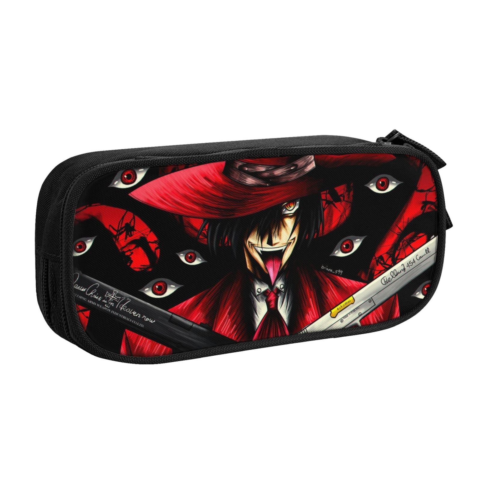 Anime Hellsing Pencil Case, Multipurpose Pencase ,Large Capacity ...
