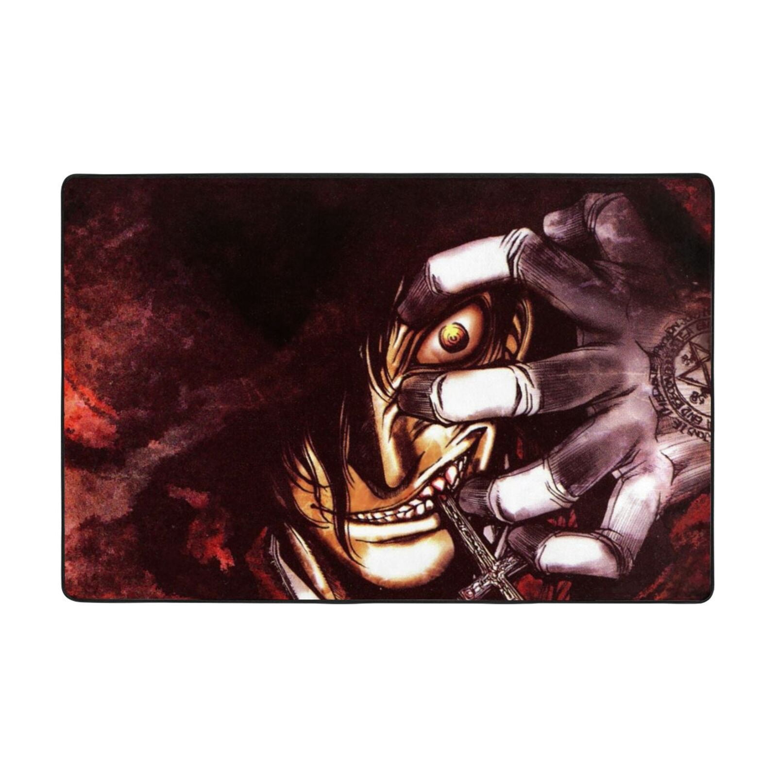 Anime Hellsing Rugs Washable Cover Floor Rug Carpets Bathroom ...