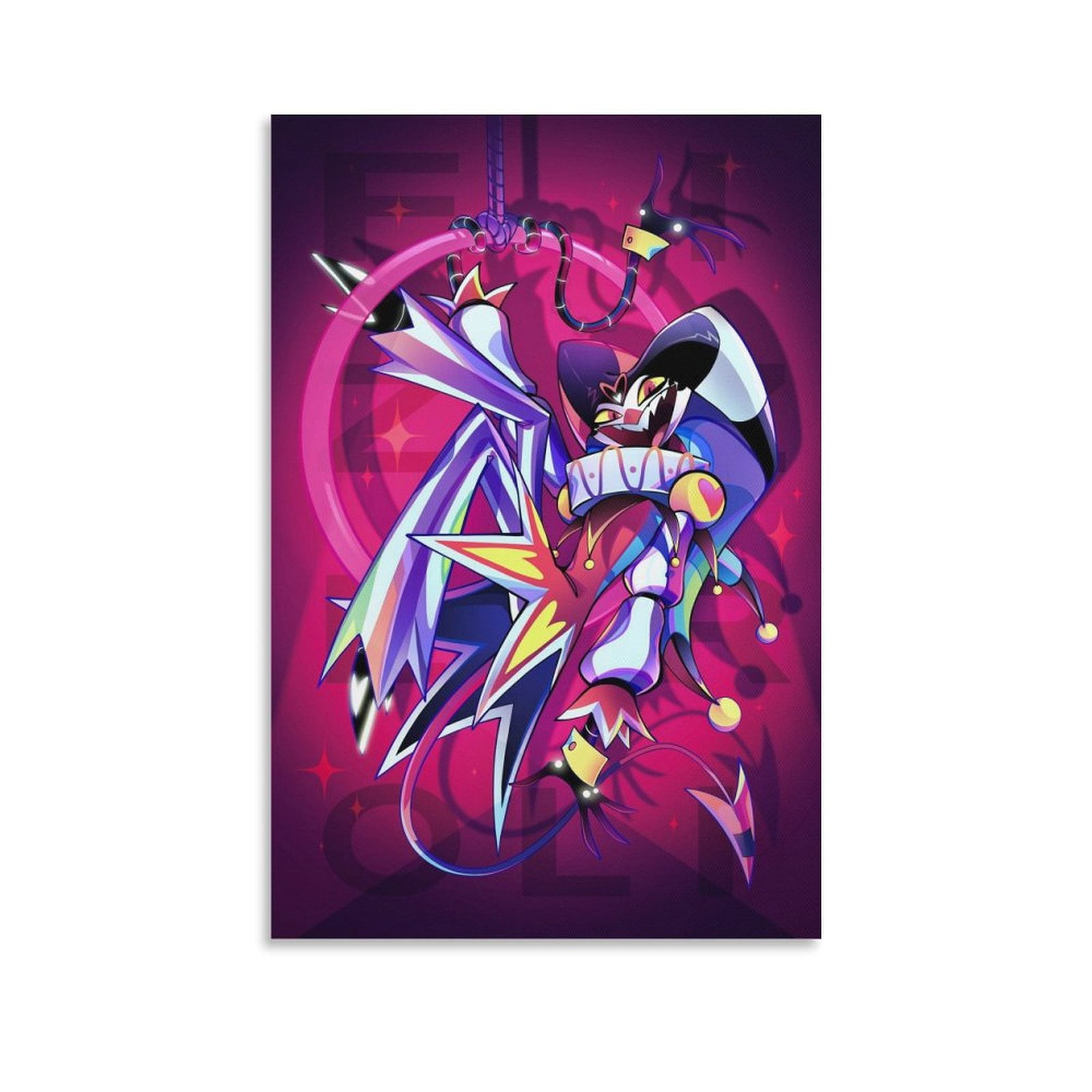 Anime Helluva Boss Poster Fizzarolli (1) Artworks Picture Print Poster ...