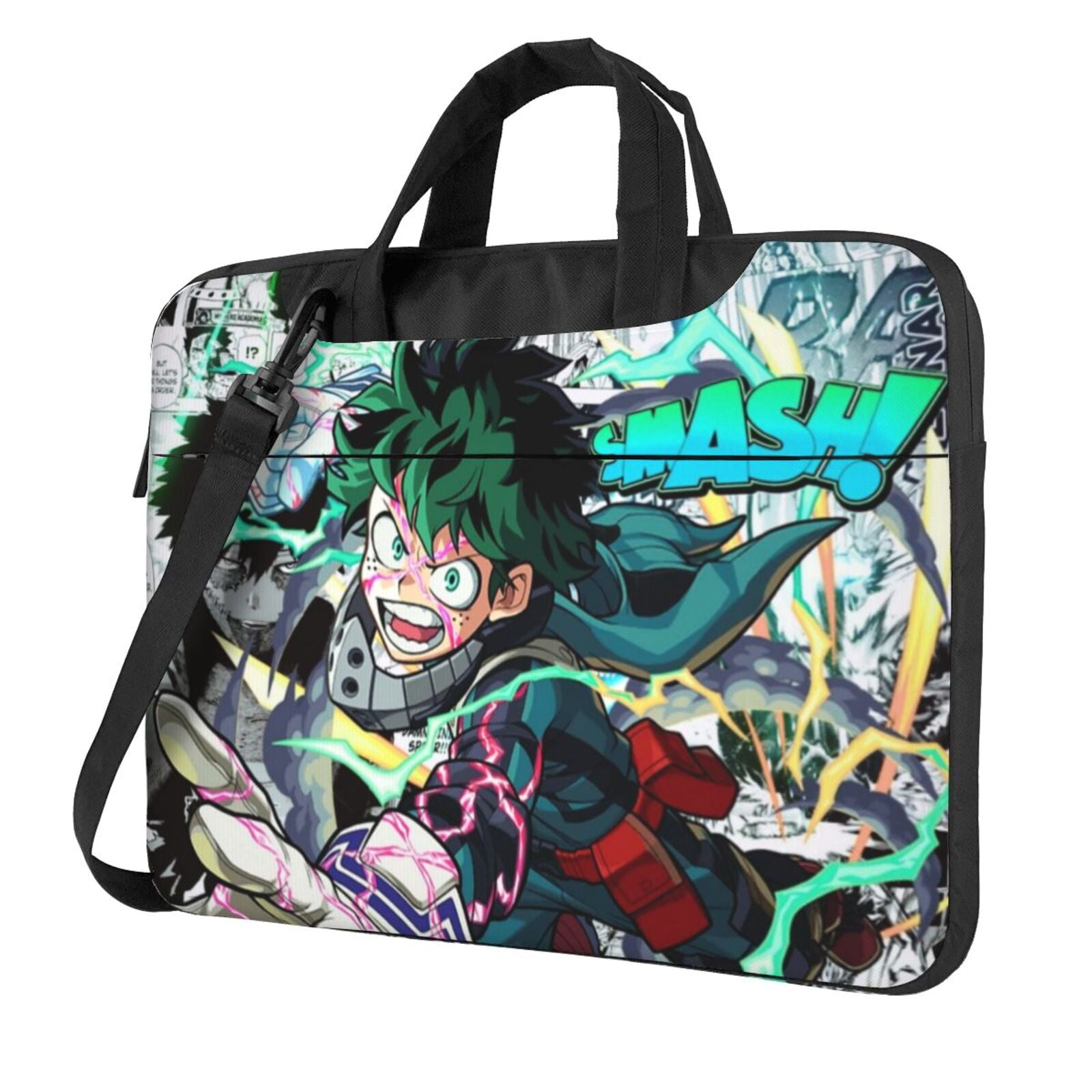 Anime My Hero Academia Izuku Midoriya Laptop Bag Shoulder Portable ...