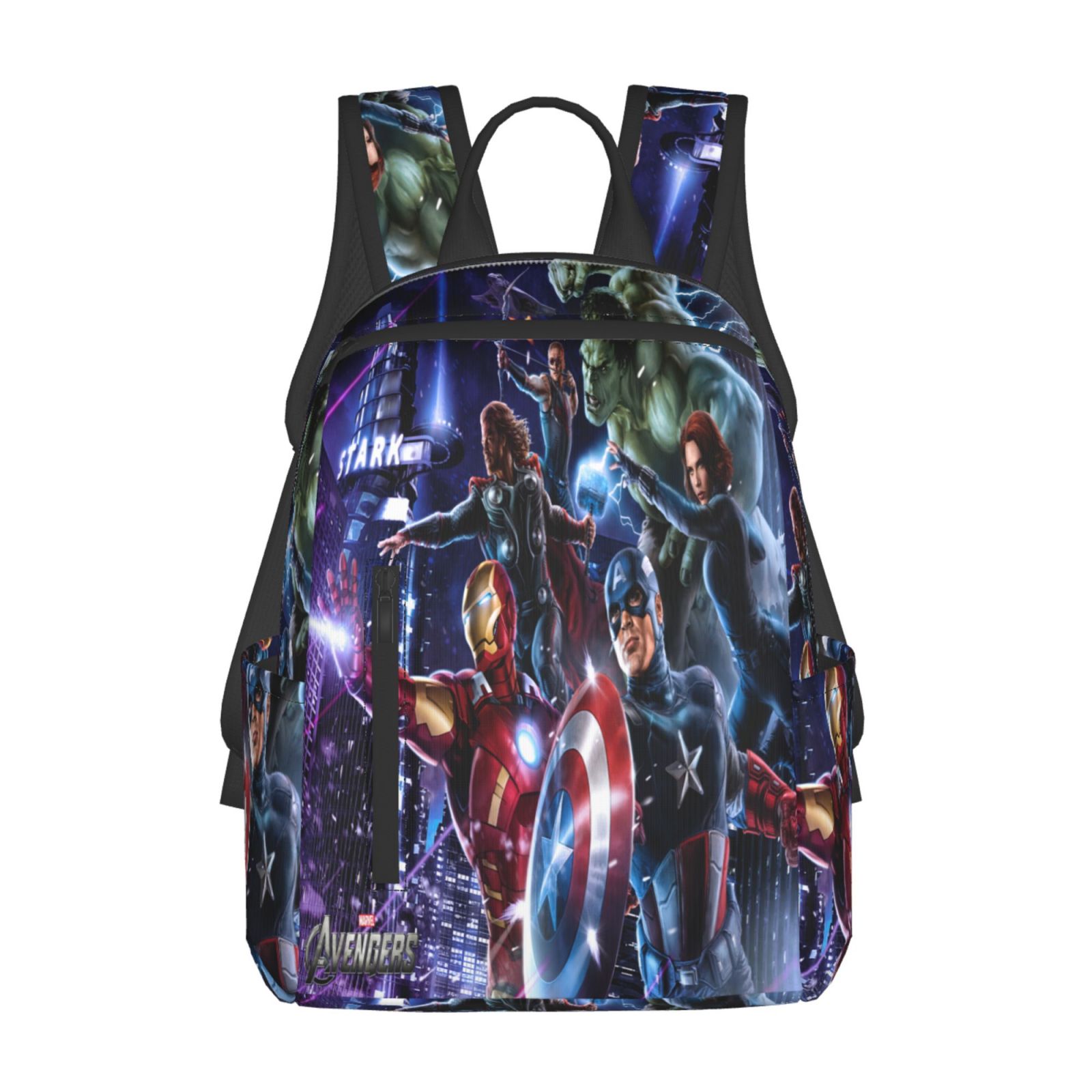 Anime Hero The Avengers Backpacks Large Capacity Travel Backpack Book ...