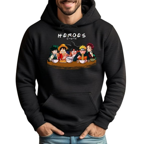 Anime Heroes - GD, Anime T-shirt, Graphic Anime Tee, Anime Apparel ...