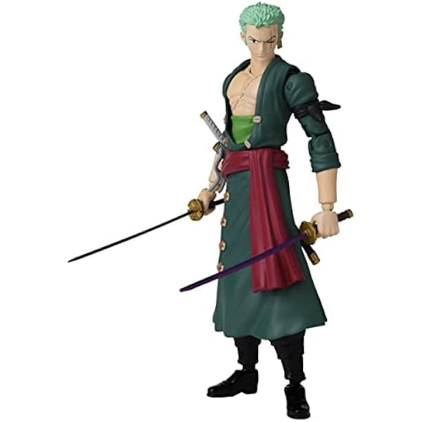 Anime Heroes One Piece Figures Roronoa Zoro Action Figure, Articulated ...