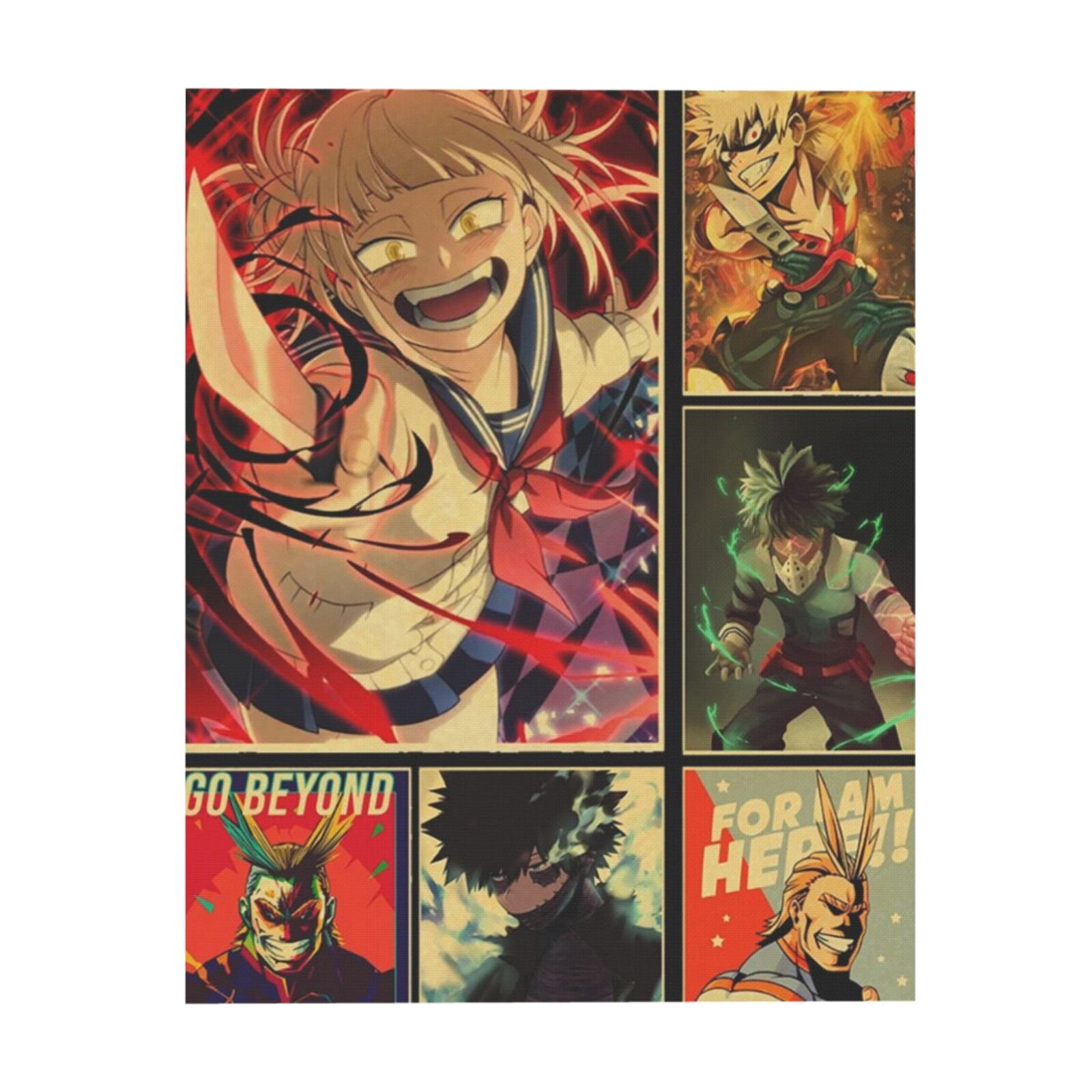 Anime Himiko Toga My Hero Academia Canvas Decorative Poster Art Picture ...
