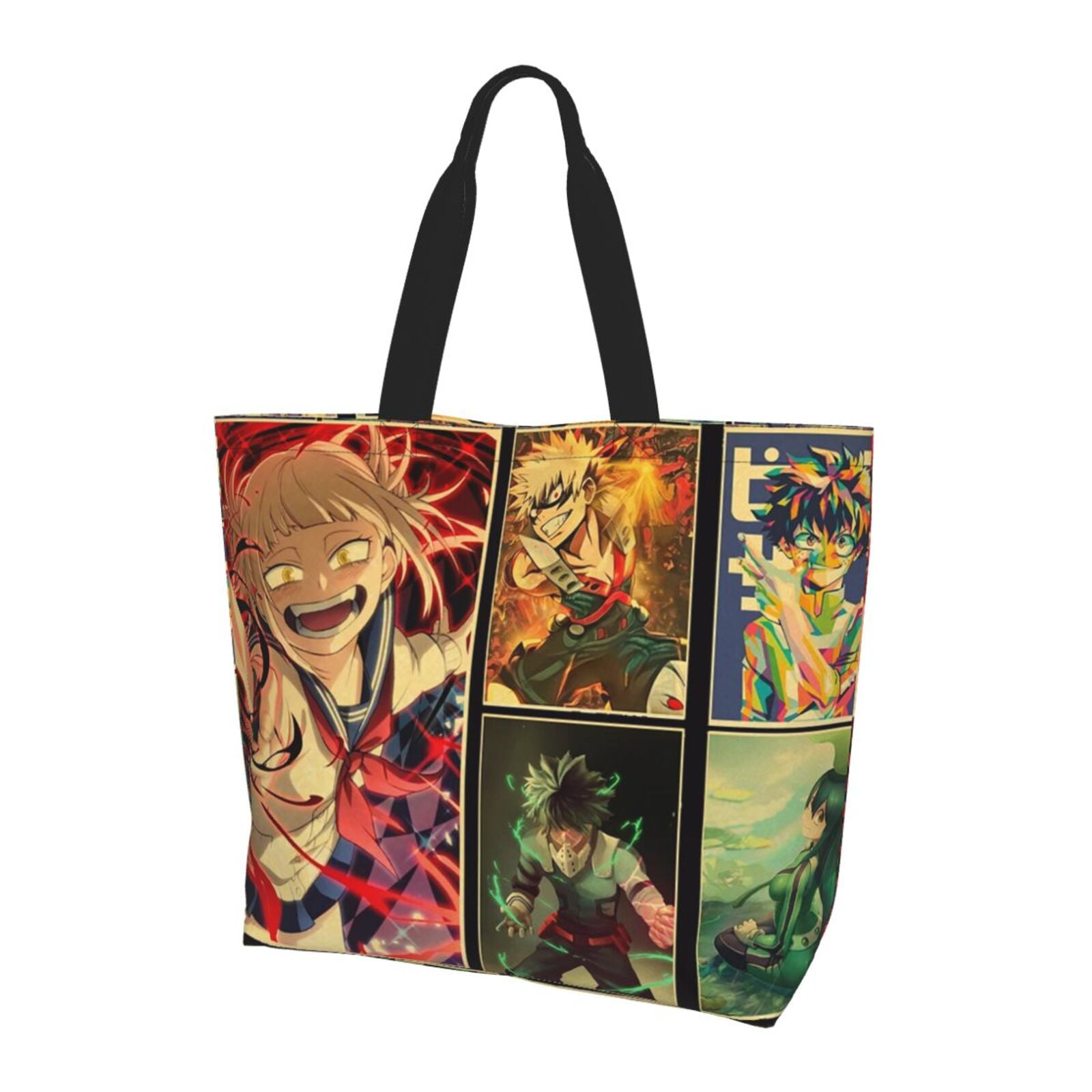 Anime Himiko Toga My Hero Academia Tote Bags Reusable Women Shoulder ...