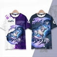 Anime Honkai Star Rail Silver Wolf 3D Print T Shirt Women Men Summer O ...