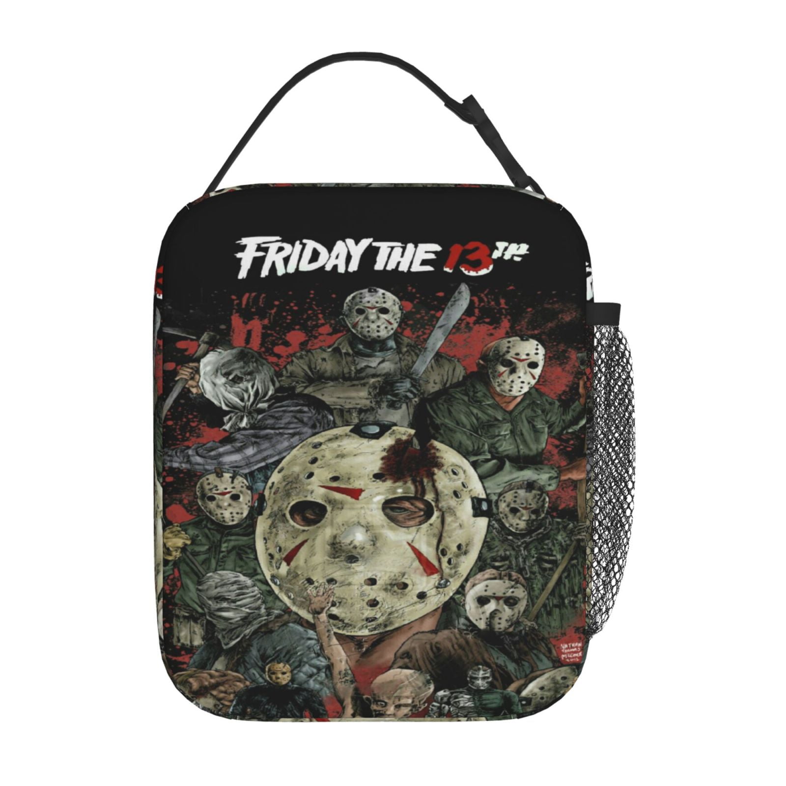 Anime Horror Movie Frida Lunch Bag Box Insulated Tote Bag Cool Lunch ...