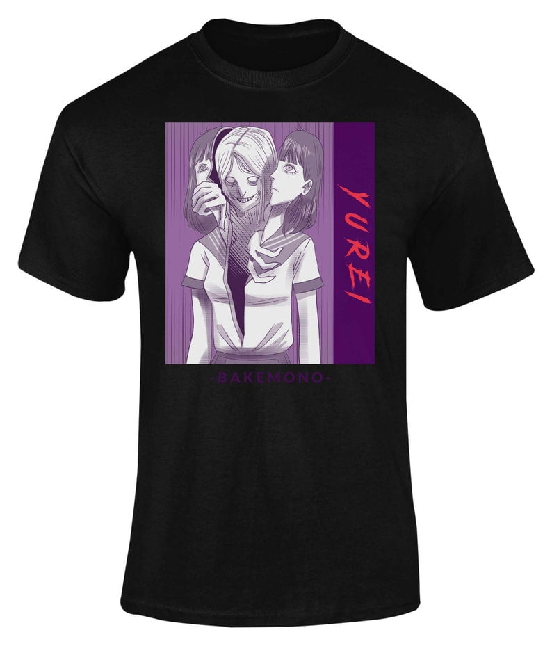 Anime Horror T-Shirt BAKEMONO Manga Shirt Top Unisex - Walmart.com