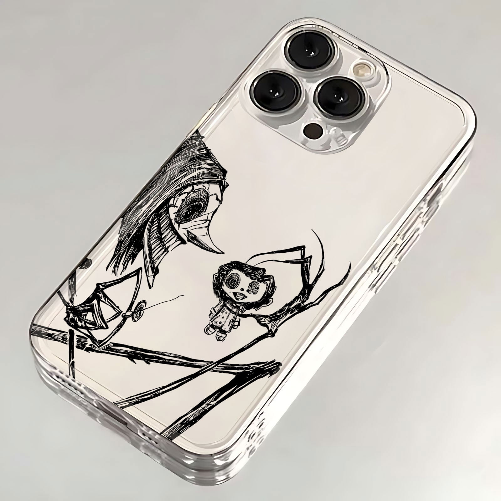 Anime Hot C-Coraline New Phone Case For iPhone 16 15 14 13 12 11 Mini ...