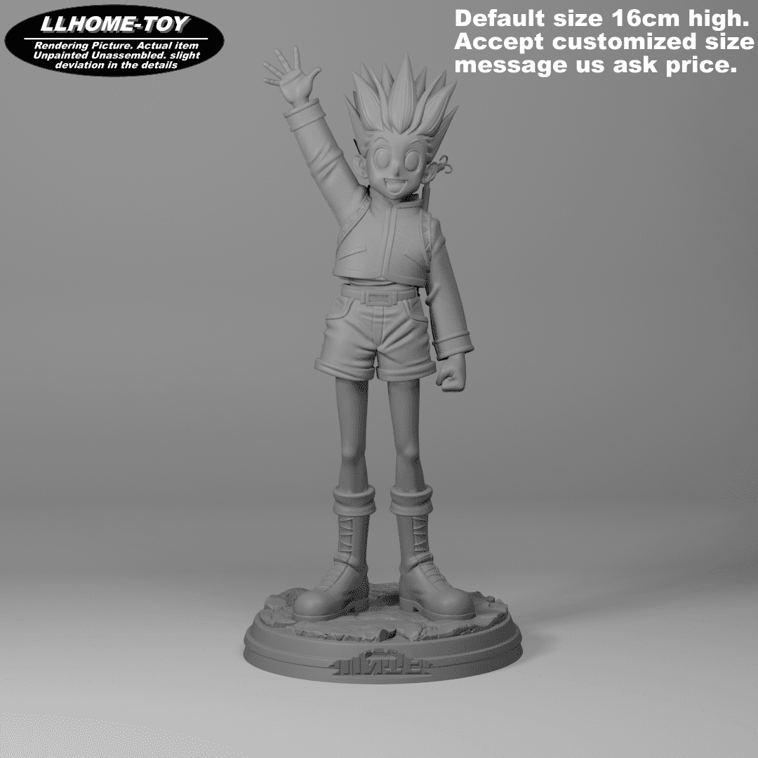 Anime Hunter Gon Freecss Resin 3D Print GK Figure DIY Model Toy Gift ...