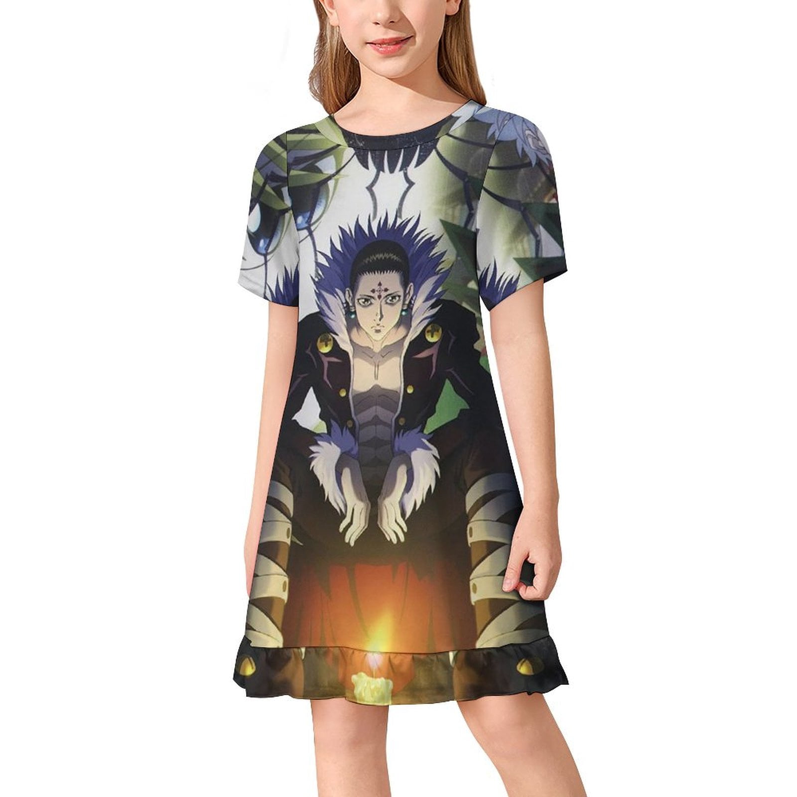 Anime Hunter X Hunter Children's Short Sleeved Dress 3D Printed ...
