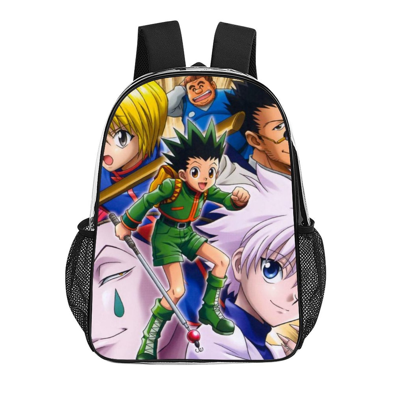 Anime Hunter X Hunter Clear Backpack Large Capacity Daypack Clear ...