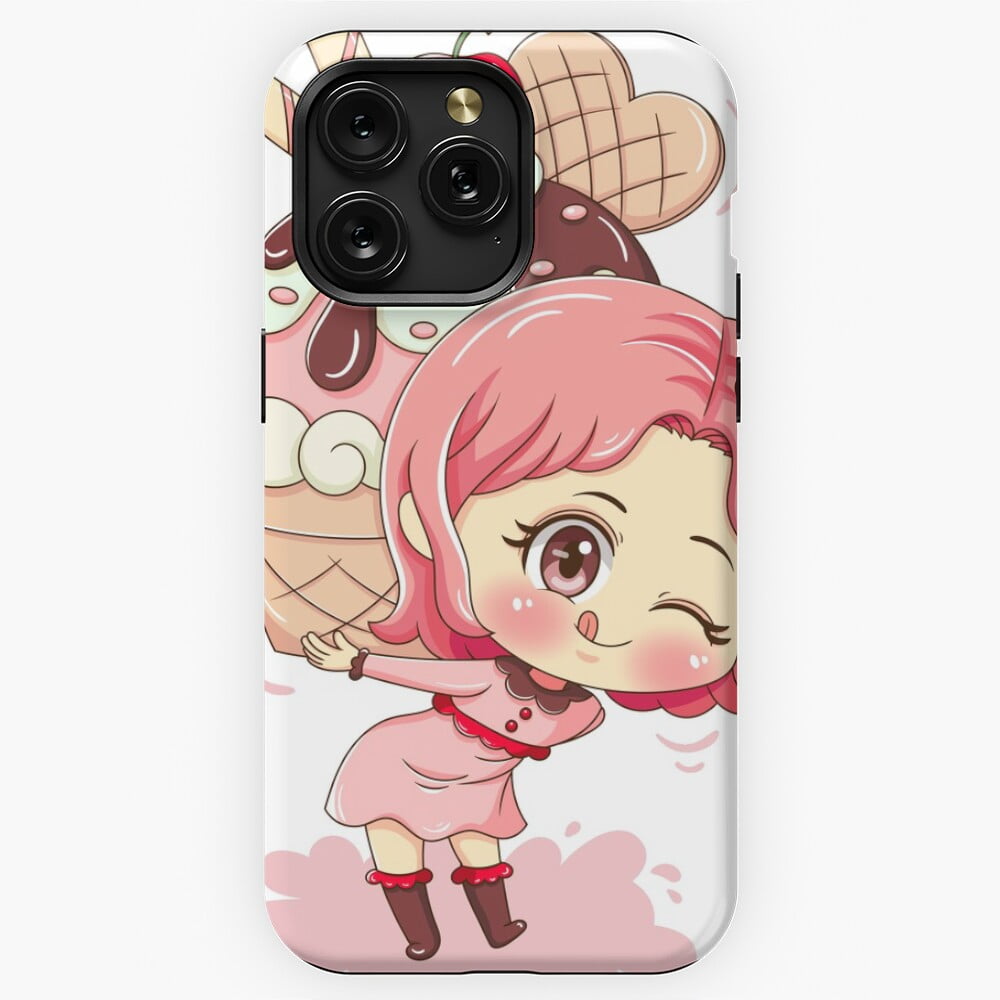 Anime Ice Cream Cute Holiday Art Design iPhone Case 17 to 11 Pro Max ...