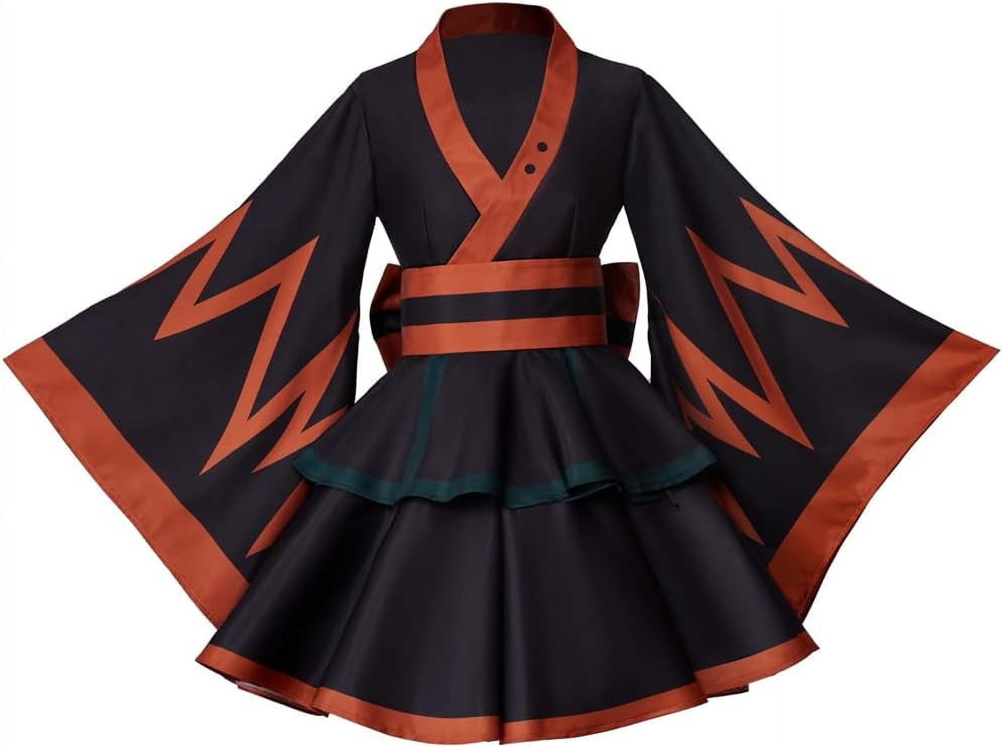 Anime Inspired Asui Tsuyu Dress Women Todoroki Lolita Robe Japanese ...