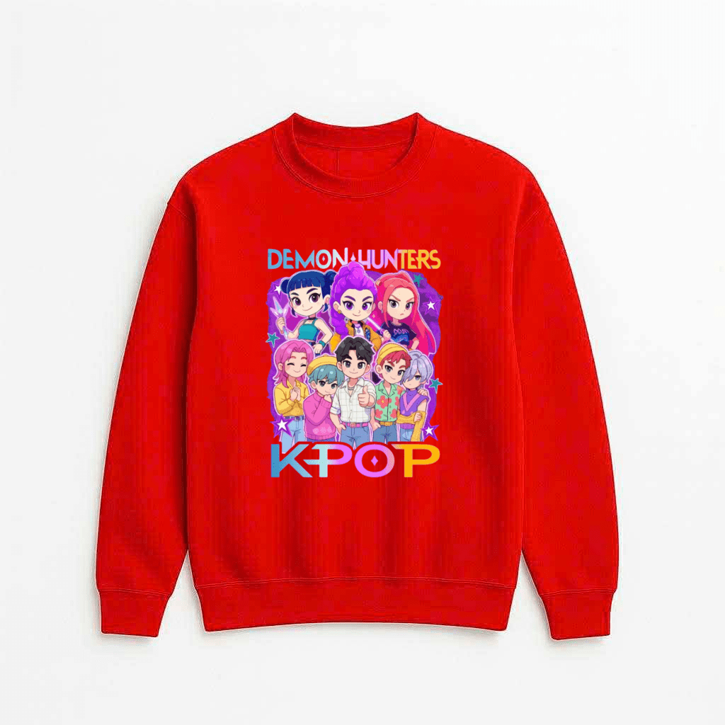 Anime Inspired Demon Hunter Gothic Cartoon Creepy Band Graphic Print ...