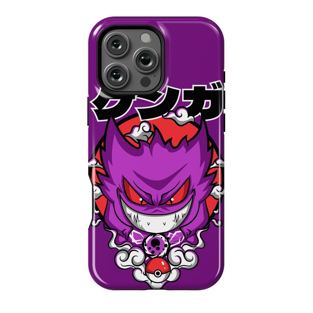Anime Inspired Evolution of Haunter Phone Case for iPhone 12 to 17 ...