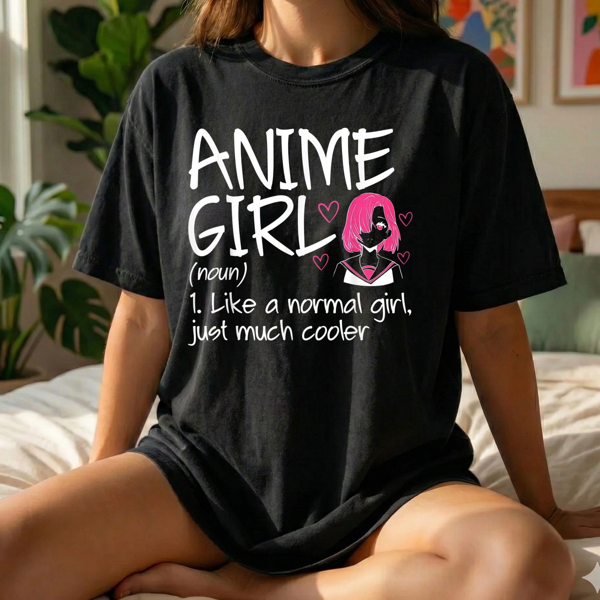 Anime-Inspired Graphic Comfort Colors T-Shirt for Anime Lovers ...