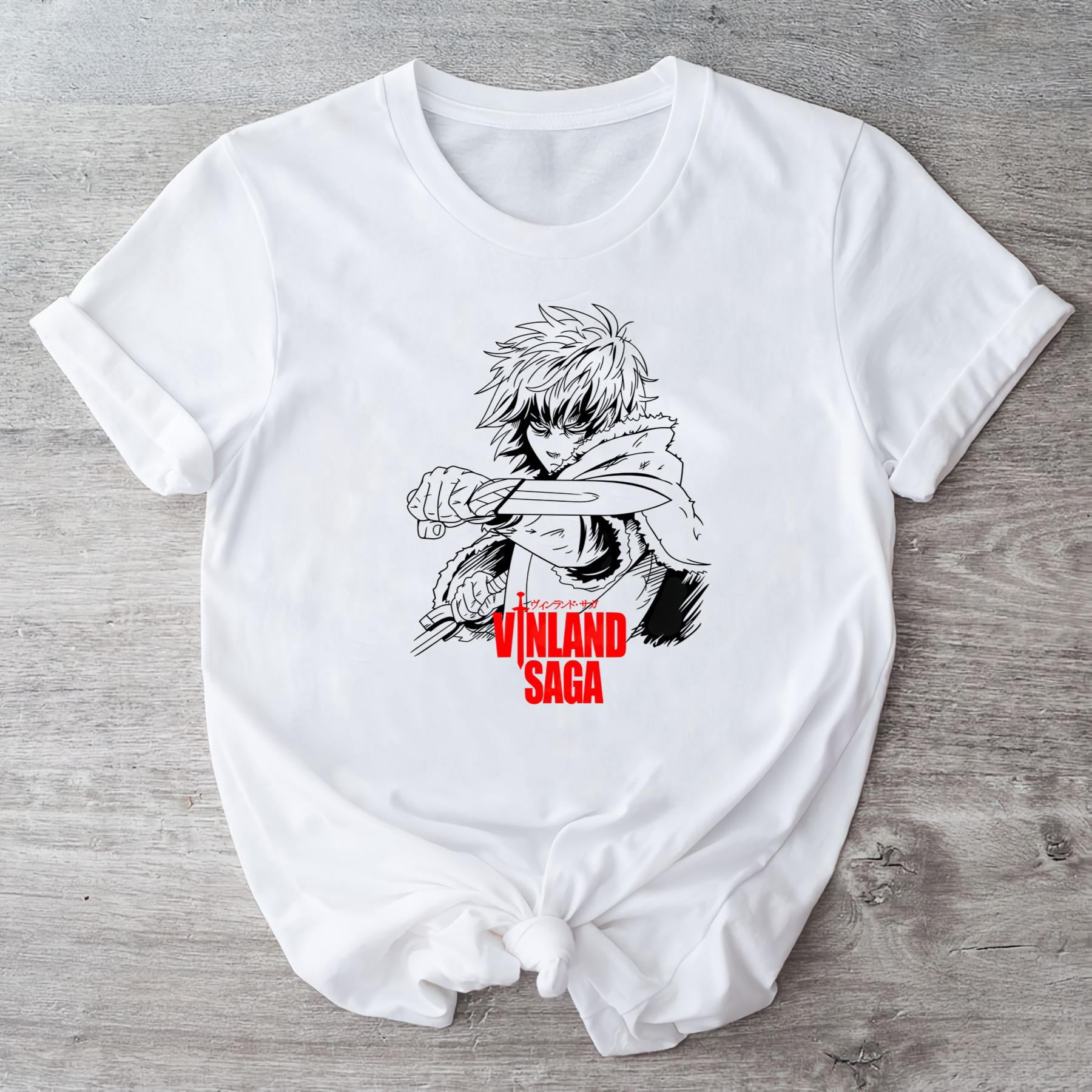 Anime Inspired Graphic Shirt, Crew Unisex Short Sleeve Tee, Action ...