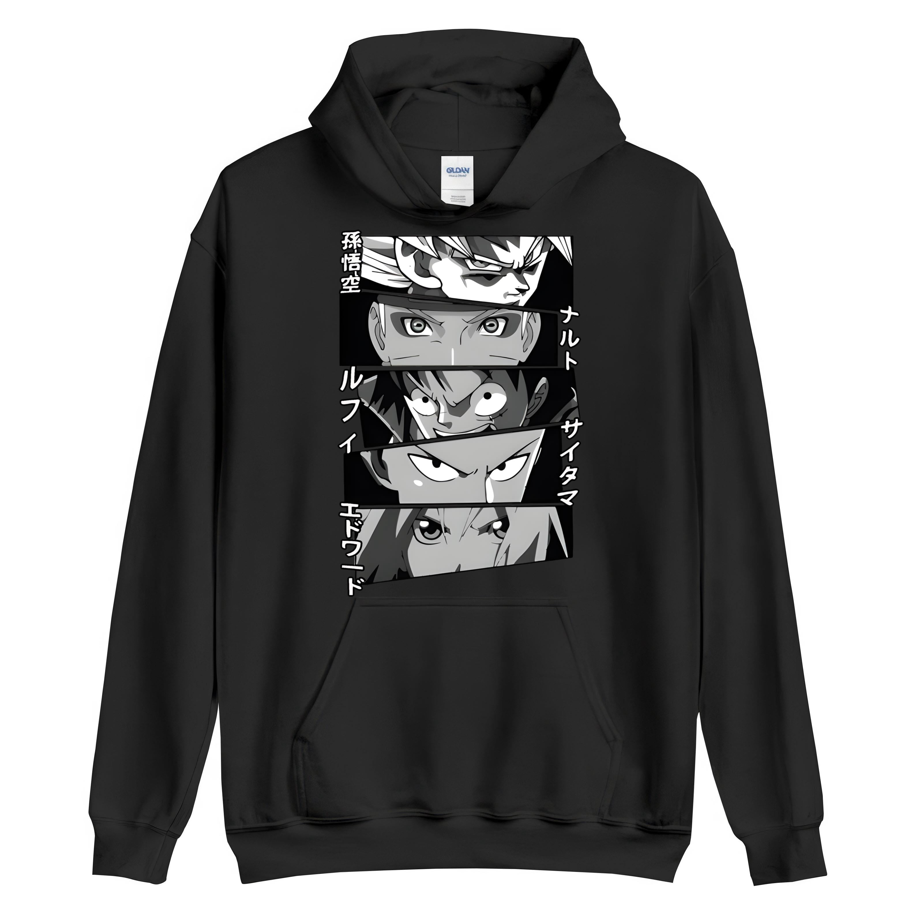 Anime-Inspired Graphic Shirt Featuring Bold Designs for Fans of Iconic ...