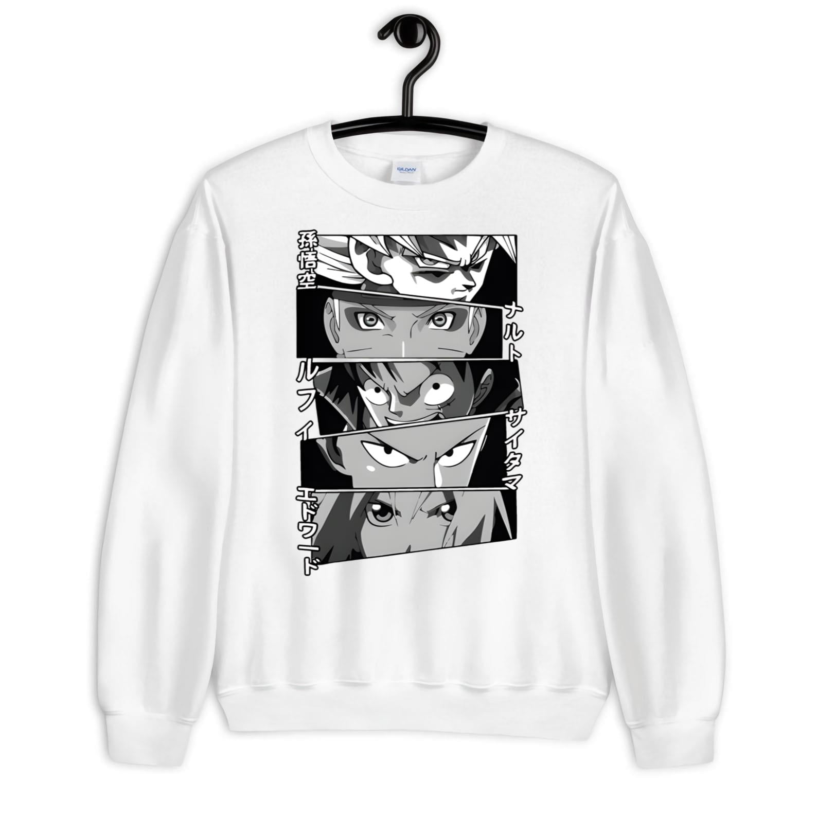 Anime-Inspired Graphic Shirt Featuring Bold Designs for Fans of Iconic ...