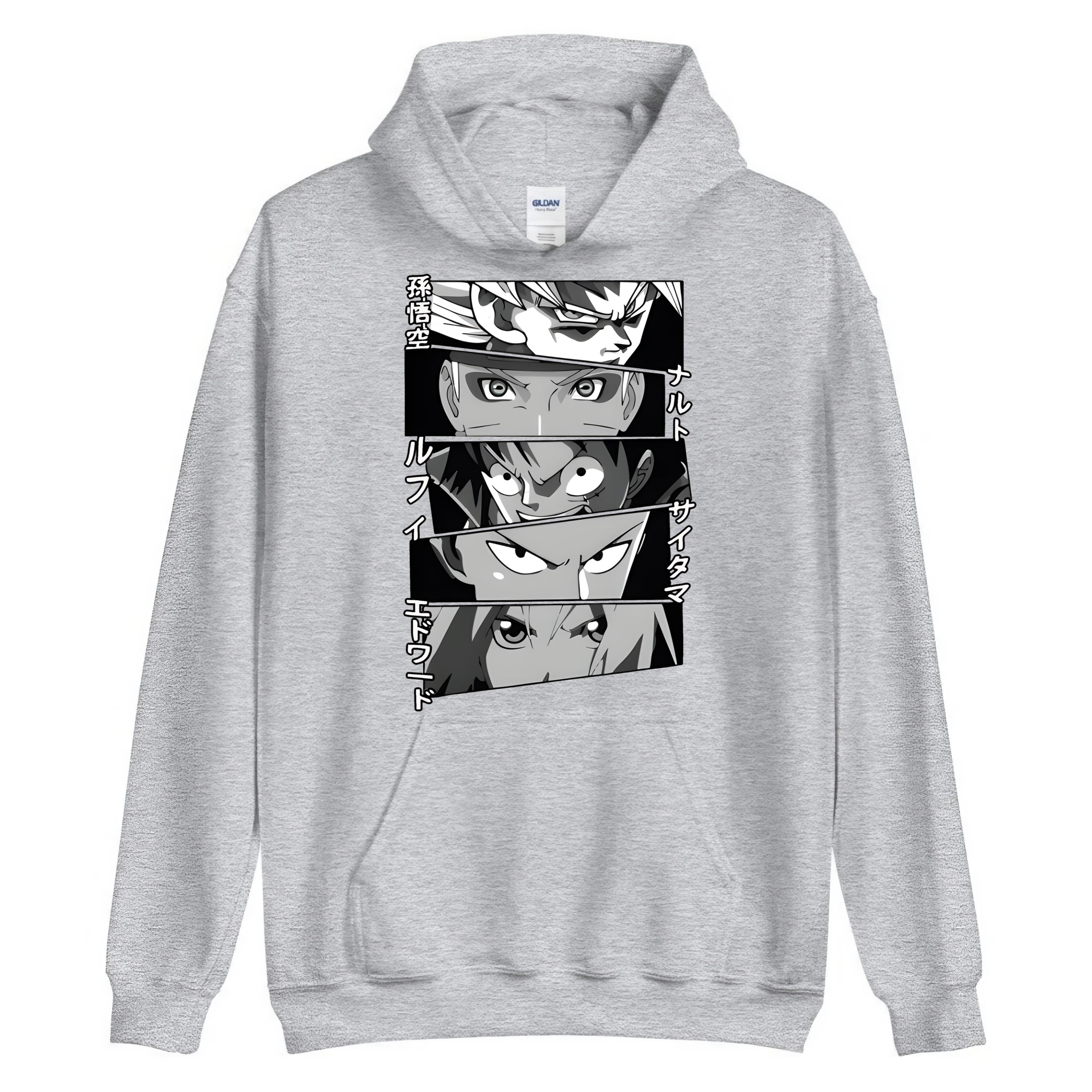 Anime-Inspired Graphic Shirt Featuring Bold Designs for Fans of Iconic ...