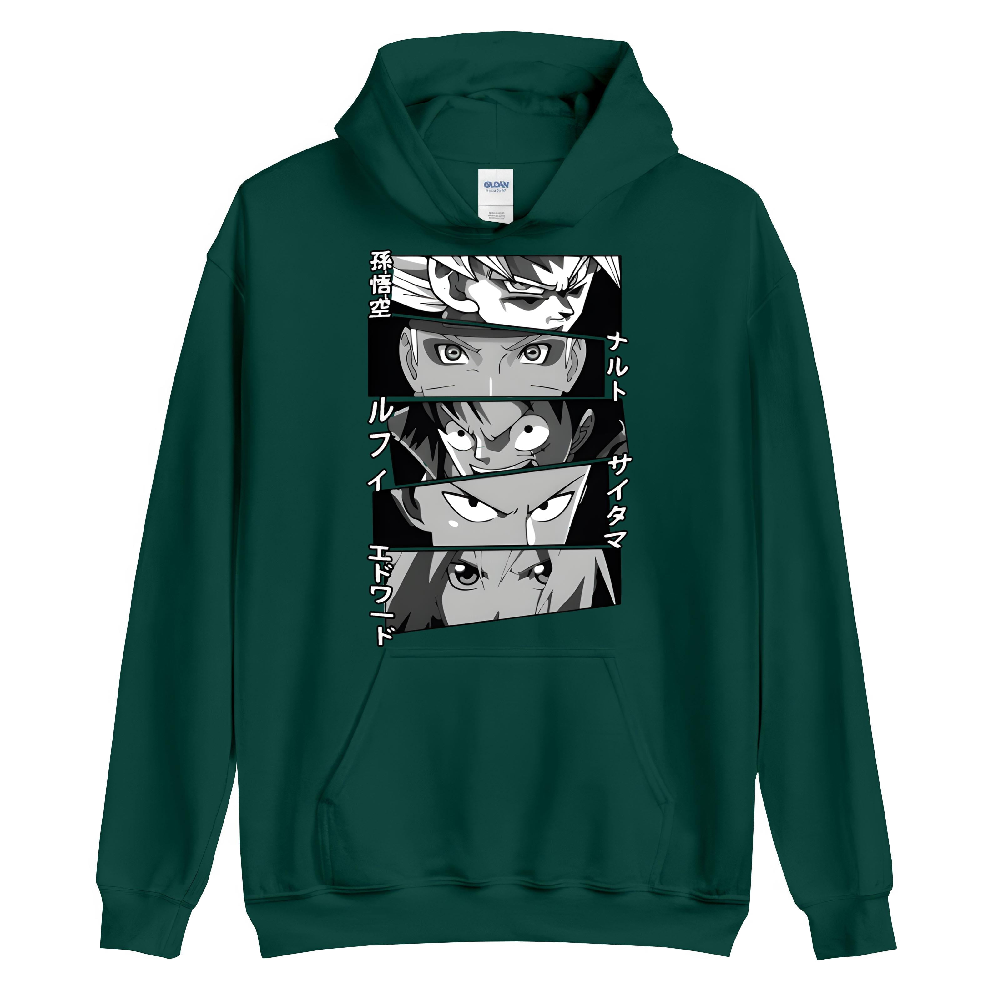 Anime-Inspired Graphic Shirt Featuring Bold Designs for Fans of Iconic ...