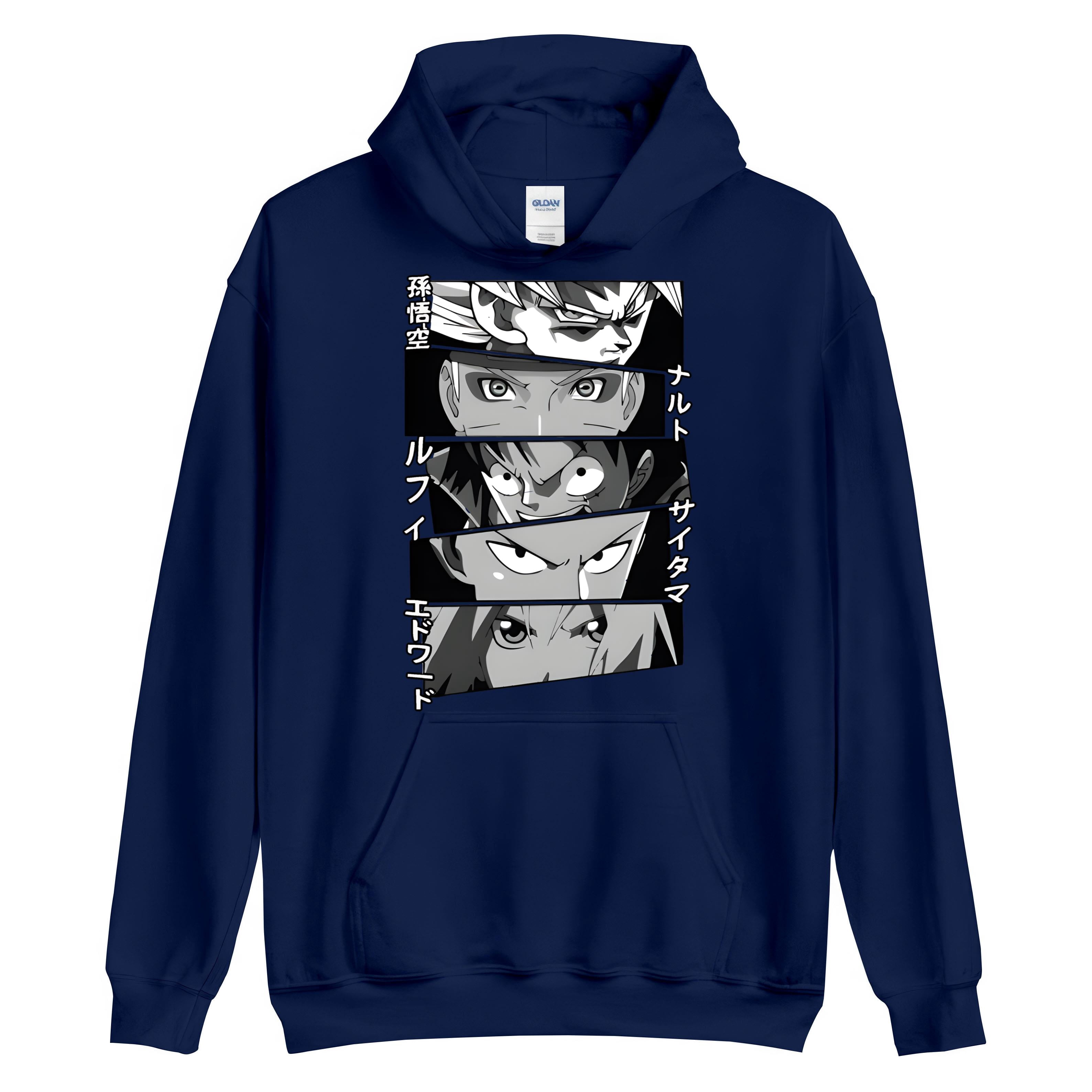 Anime-Inspired Graphic Shirt Featuring Bold Designs for Fans of Iconic ...