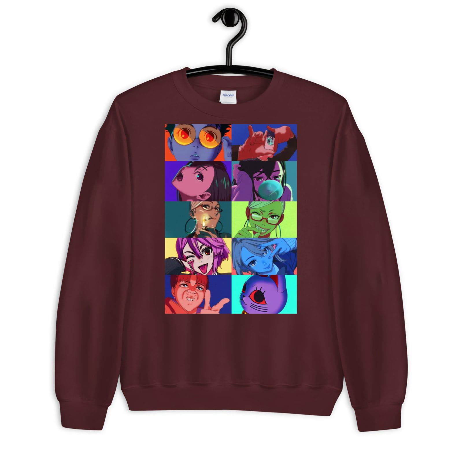 Anime Inspired Graphic Shirt - Unique Collage Design - Perfect for Fans ...
