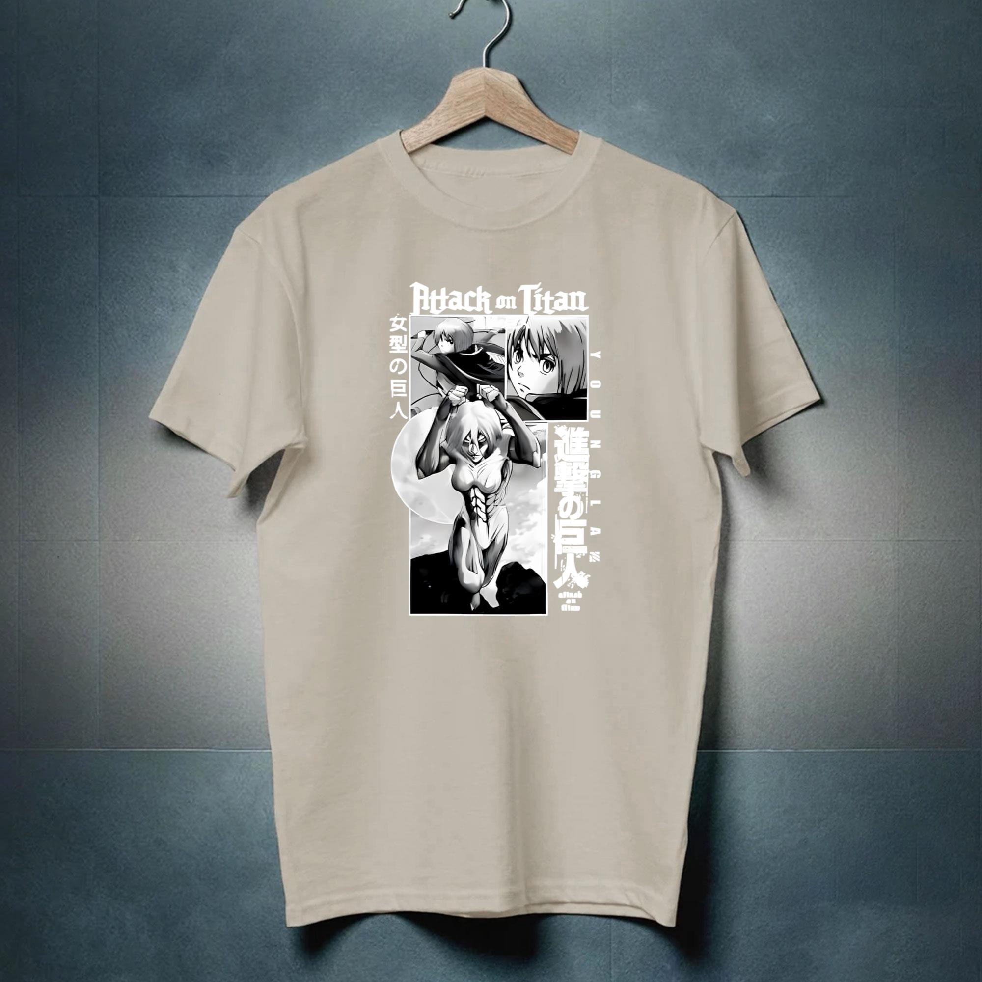 Anime-Inspired Graphic T-shirt, Female Titan Design-TH35104 - Walmart.com