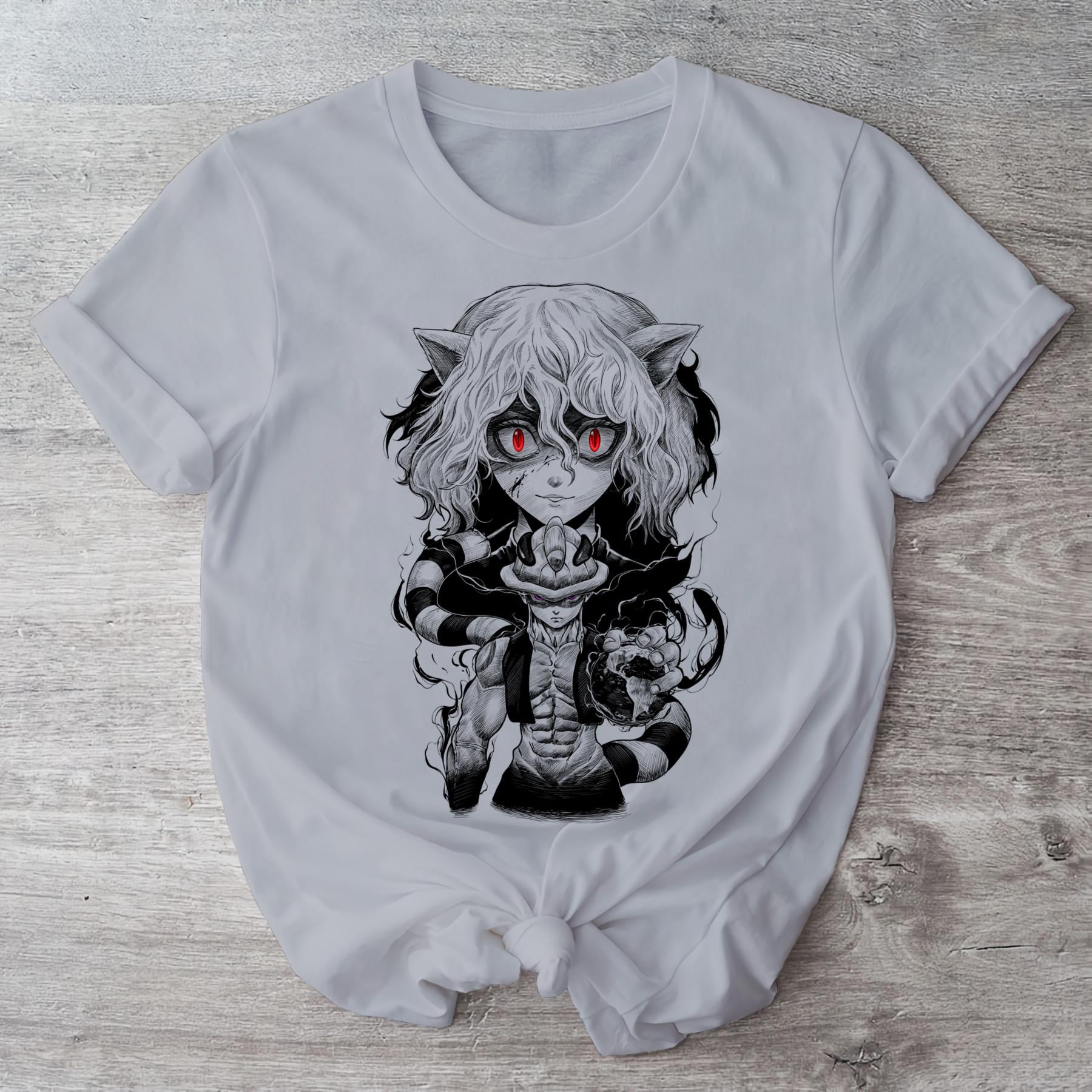 Anime-Inspired Graphic T-shirt, Fierce Protector Design - Walmart.com