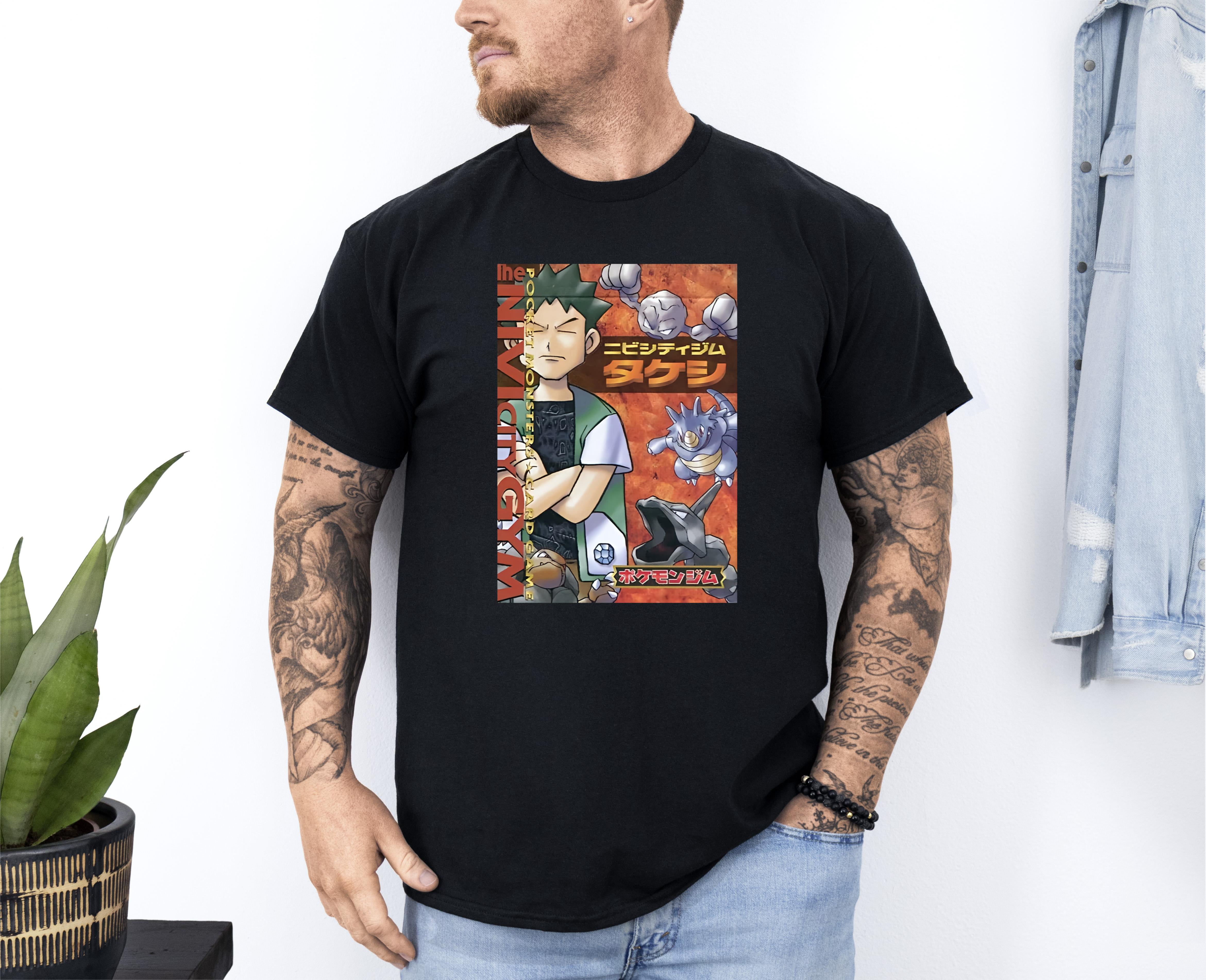 Anime-Inspired Graphic Tee, Gym Leader Design, Unisex Gift Apparel ...