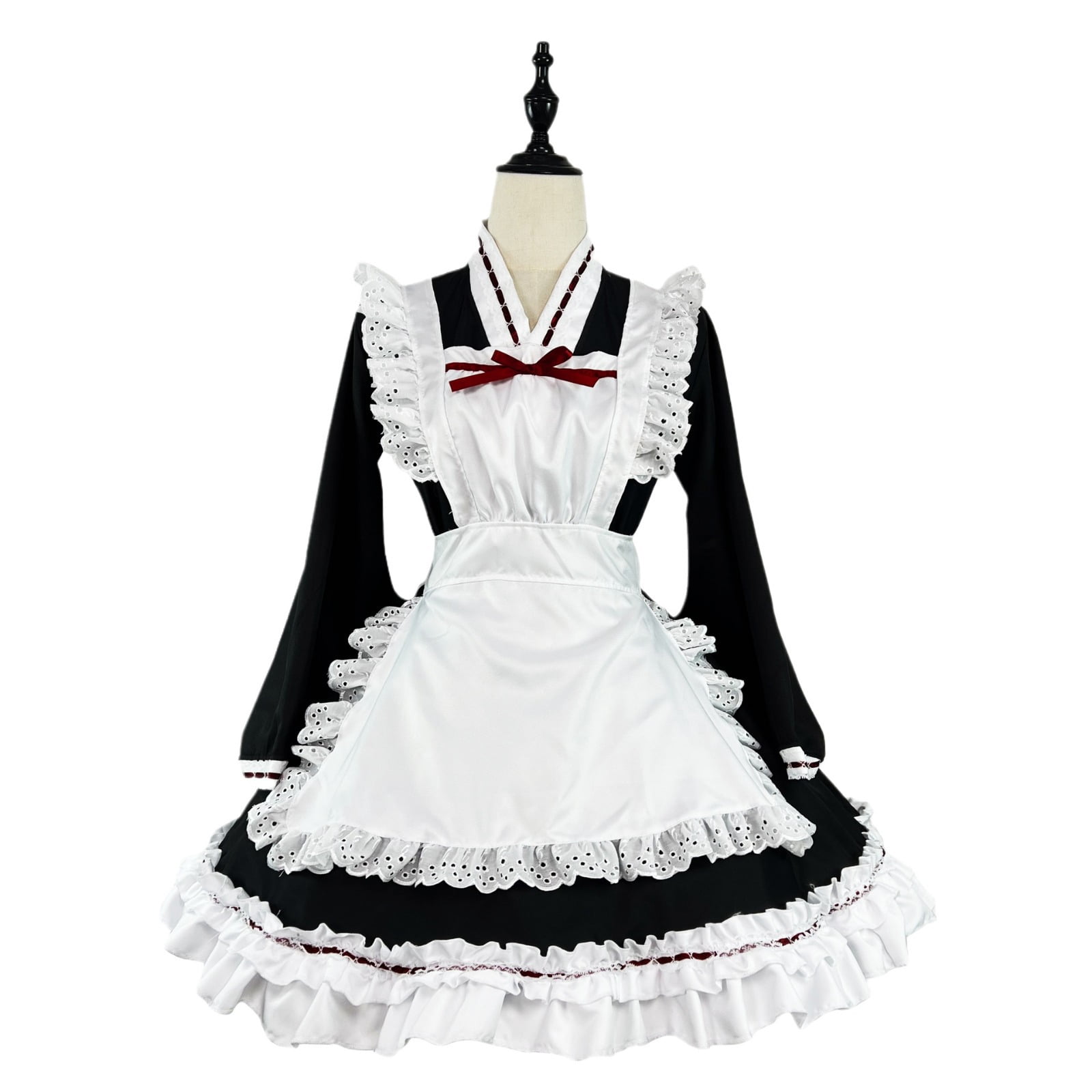 Anime Inspired Kawaii Maid Dress Plus Size Lolita Skirt - Walmart.com