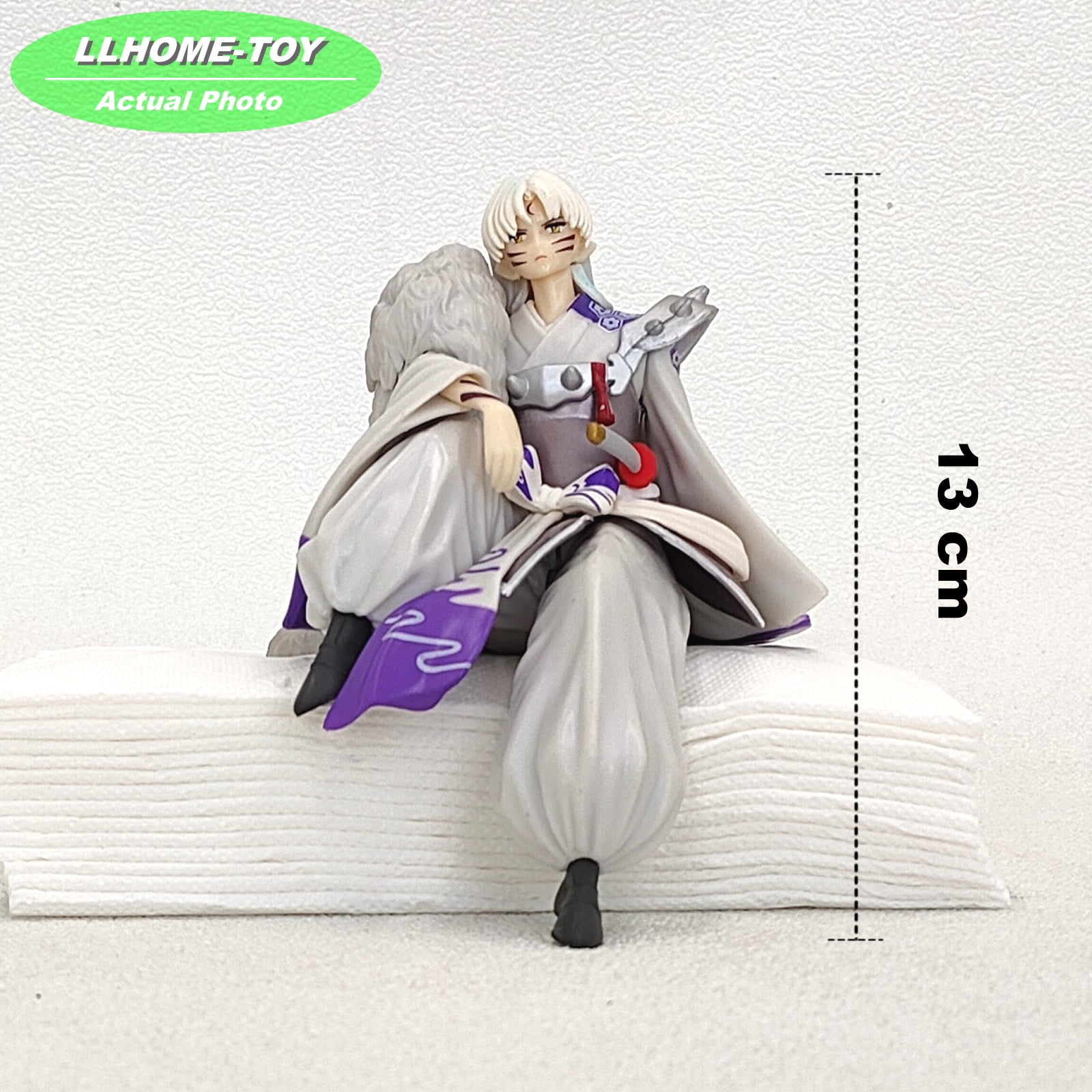 Anime Inu Sesshomaru Sitting Noodle Stopper Statue Figure Toy Gift ...
