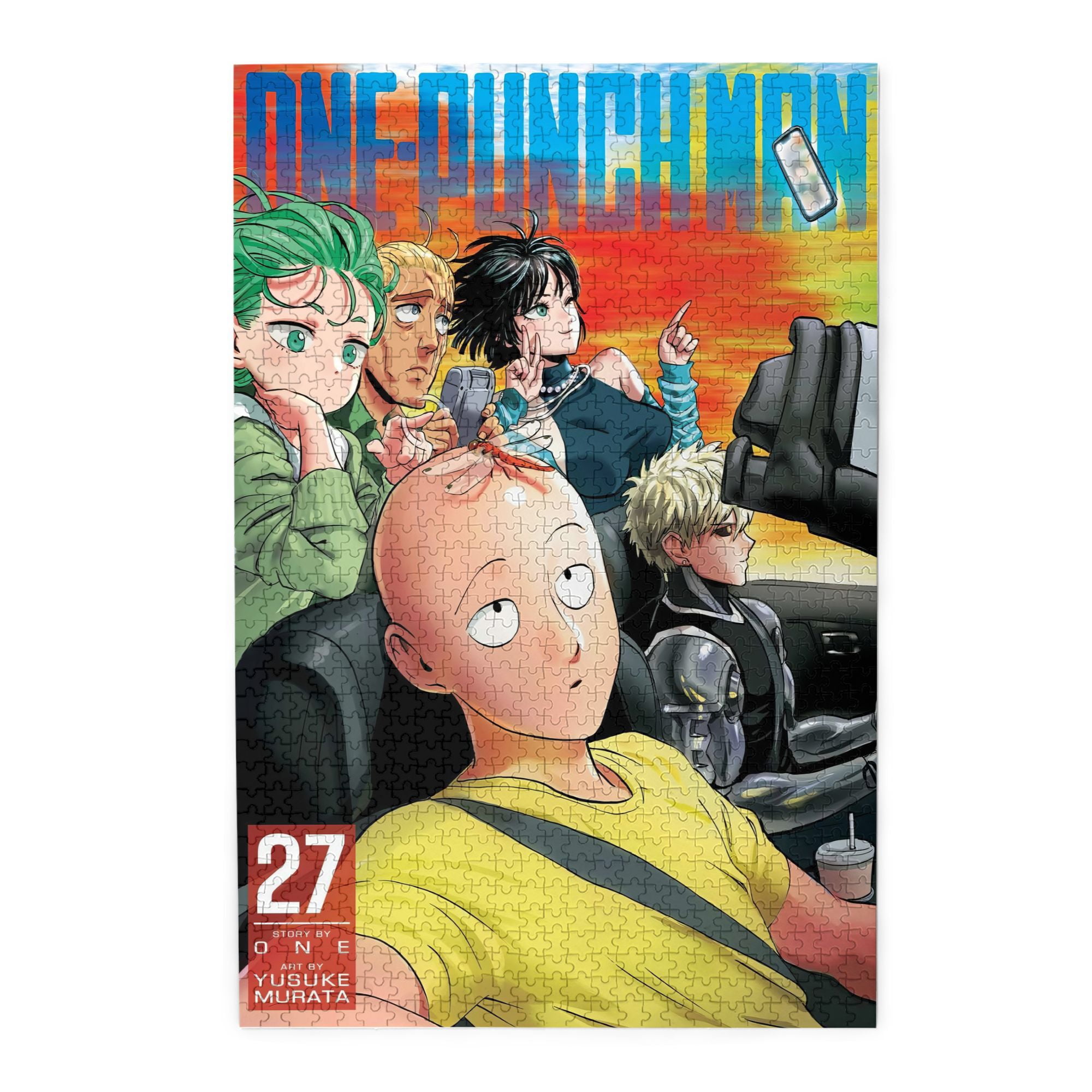 Anime Jigsaw Puzzles 29.5 x 19.5 In，One Punch Man Jigsaw Puzzles 1000 ...