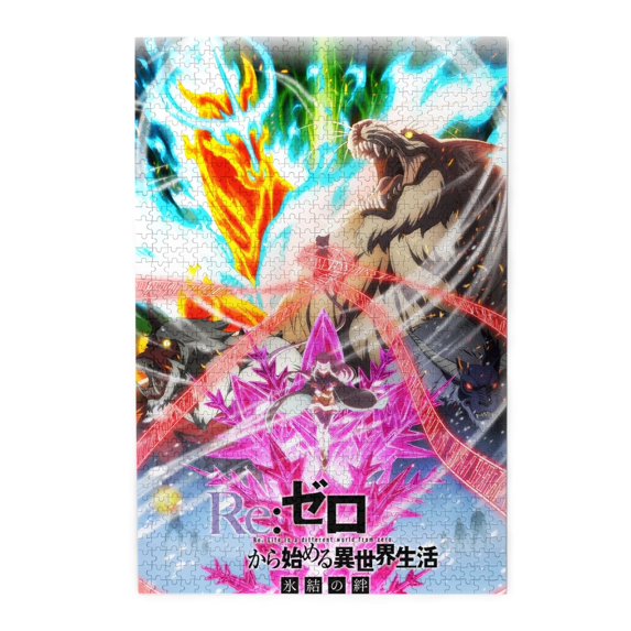 Anime Jigsaw Puzzles 29.5 x 19.5 In，Re:Zero Jigsaw Puzzles 1000 Pcs ...