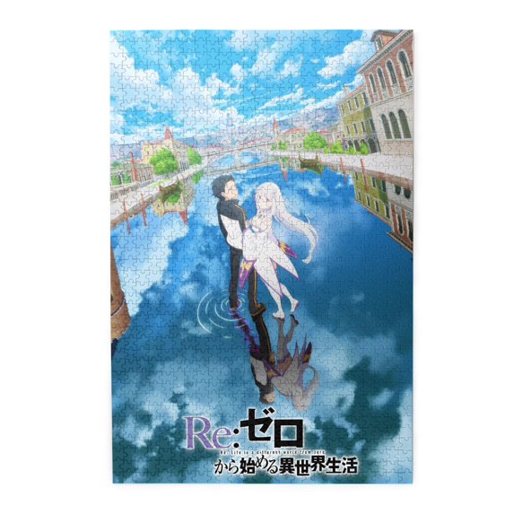 Anime Jigsaw Puzzles 29.5 x 19.5 In，Re:Zero Jigsaw Puzzles 1000 Pcs ...