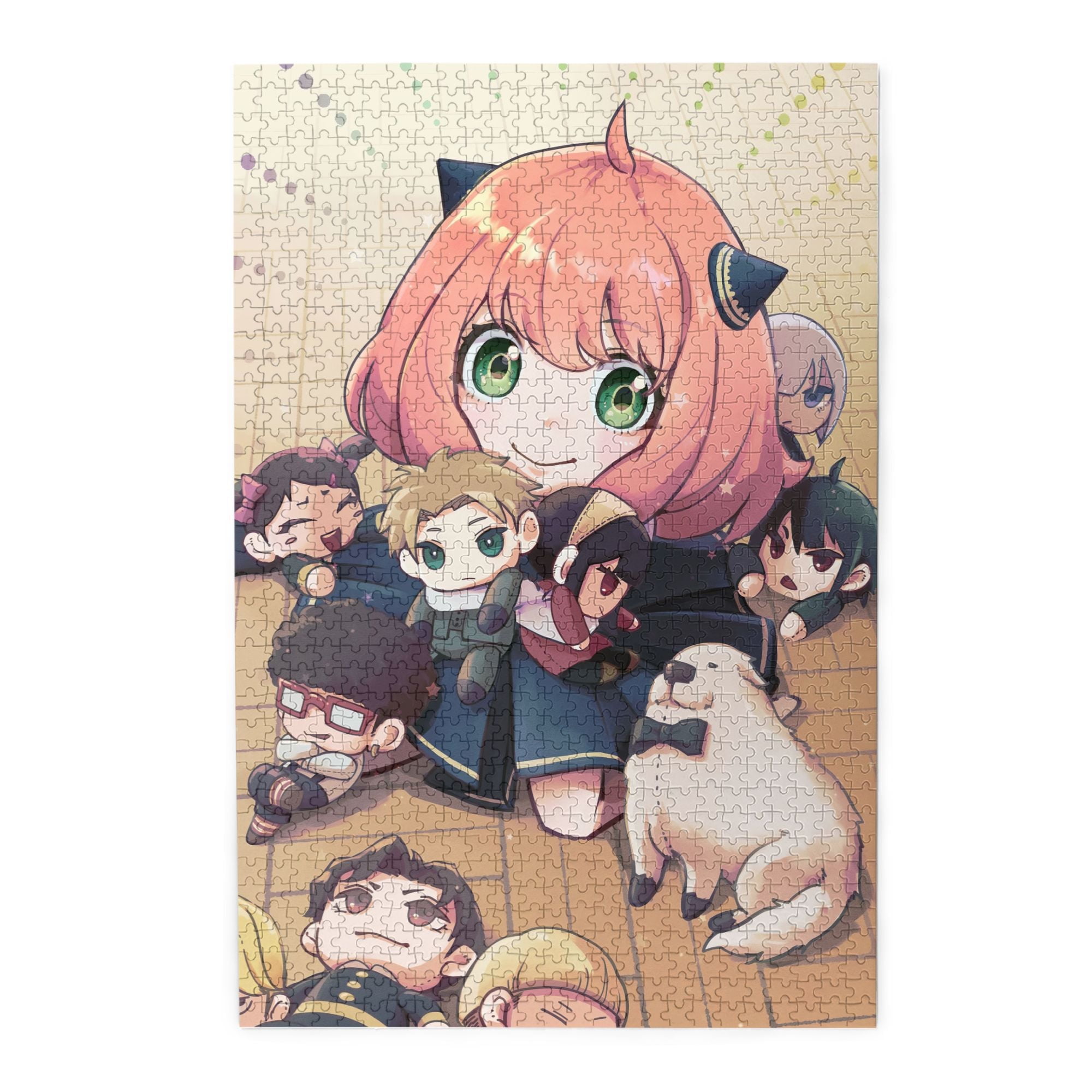Anime Jigsaw Puzzles 29.5 x 19.5 In，Spy X Family Jigsaw Puzzles 1000 ...