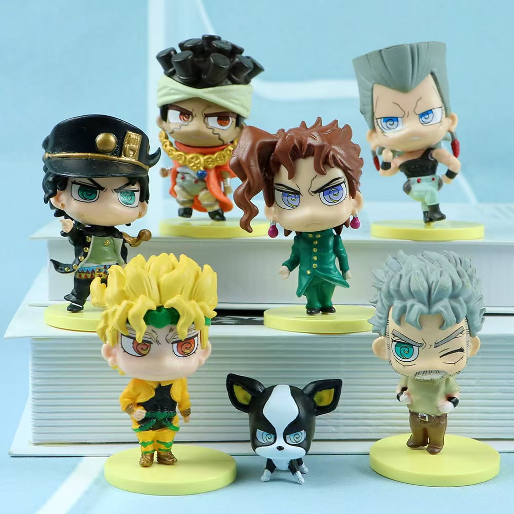 Anime JoJo's Bizarre Adventure Action Figures Cute Dio Brando Figurine ...