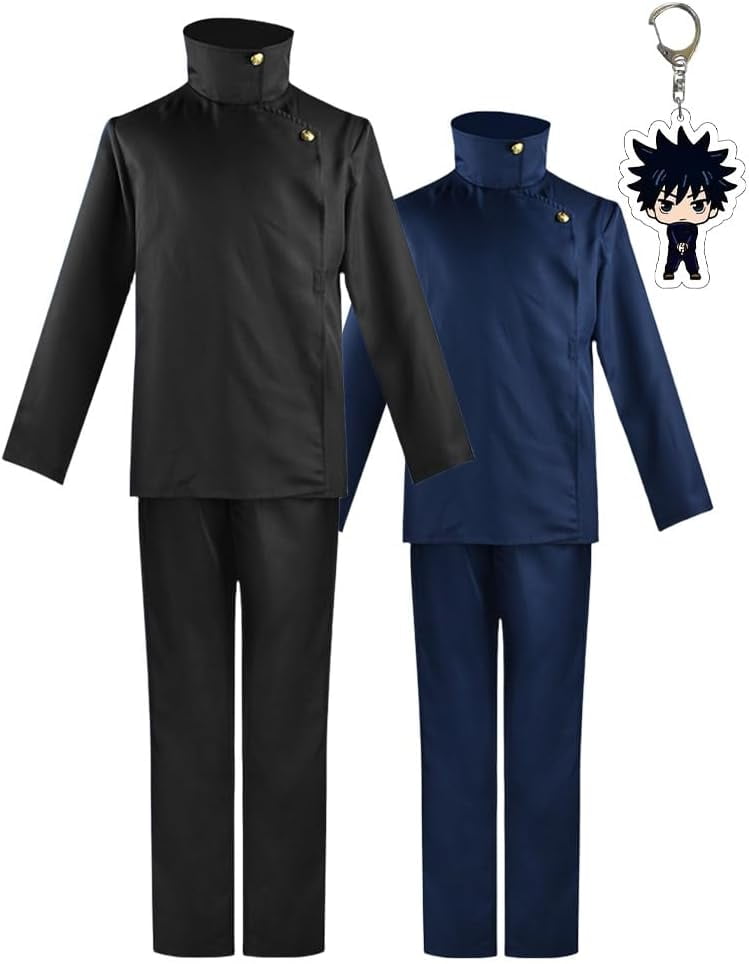 Anime Jujutsu Cosplay Uniform Megumi Fushiguro Costume Japanese School ...
