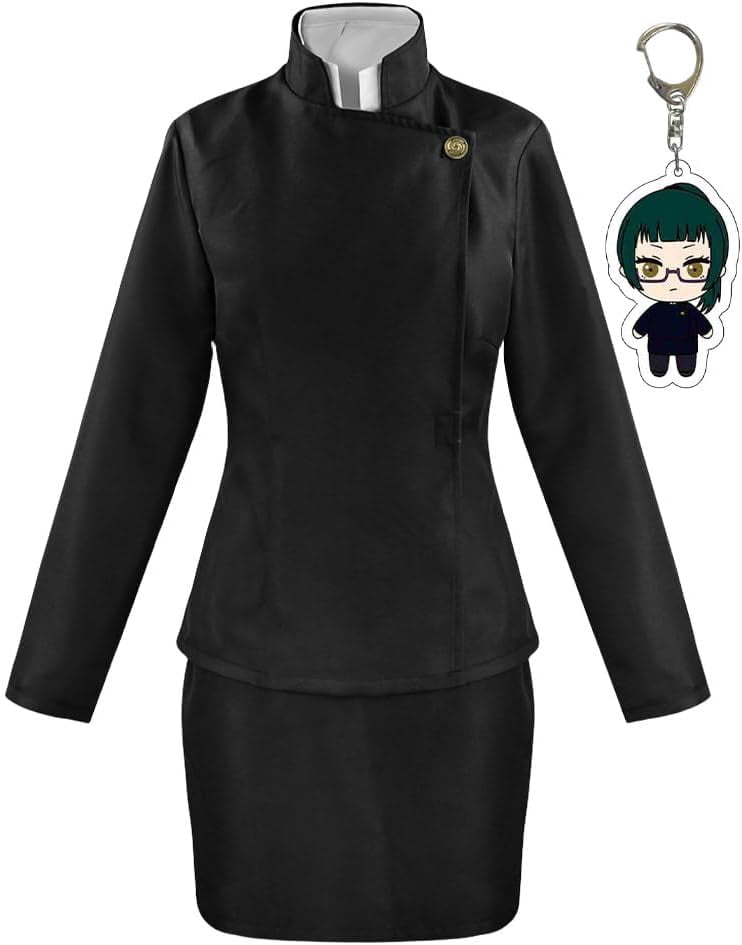 Anime Jujutsu Cosplay Uniform Megumi Fushiguro Costume Japanese School ...