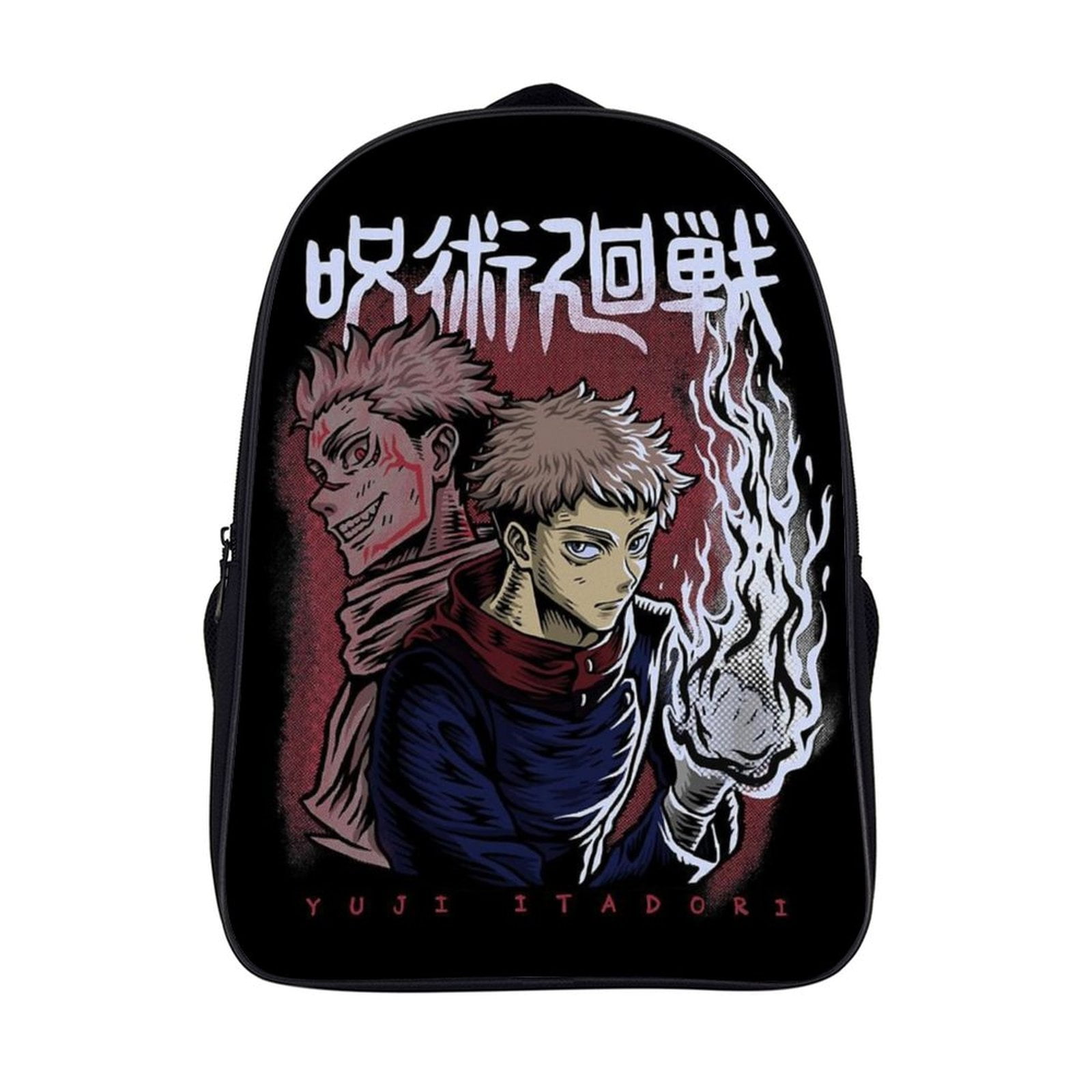 Anime Jujutsu Kaisen 16-inch Dual-compartment Backpack. A Simple ...