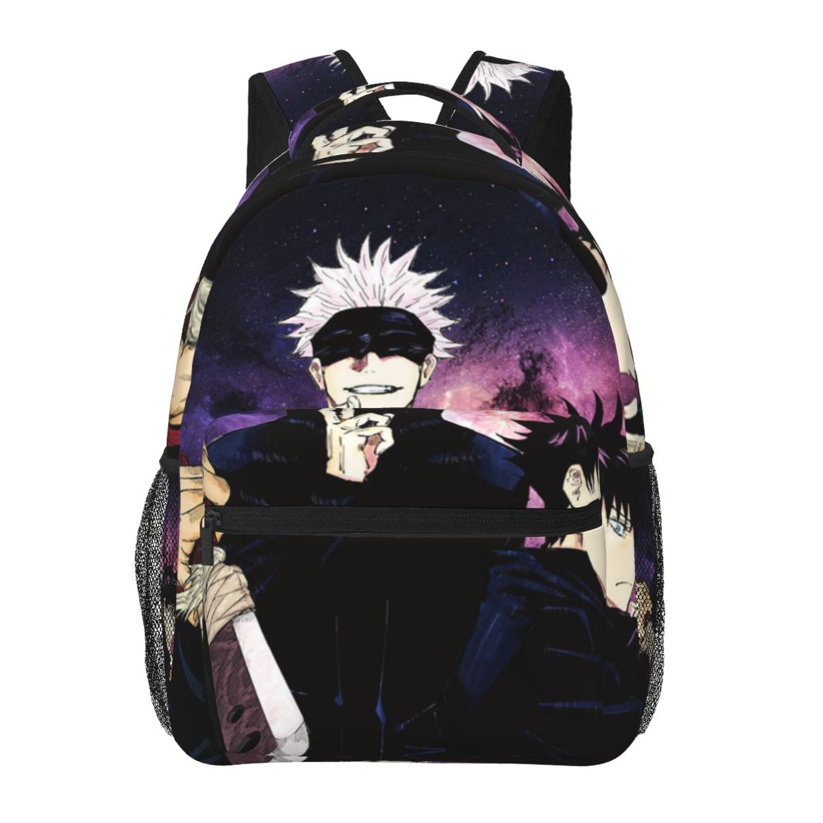 Anime Jujutsu Kaisen Adjustable Laptop Backpack School Student Book Bag ...