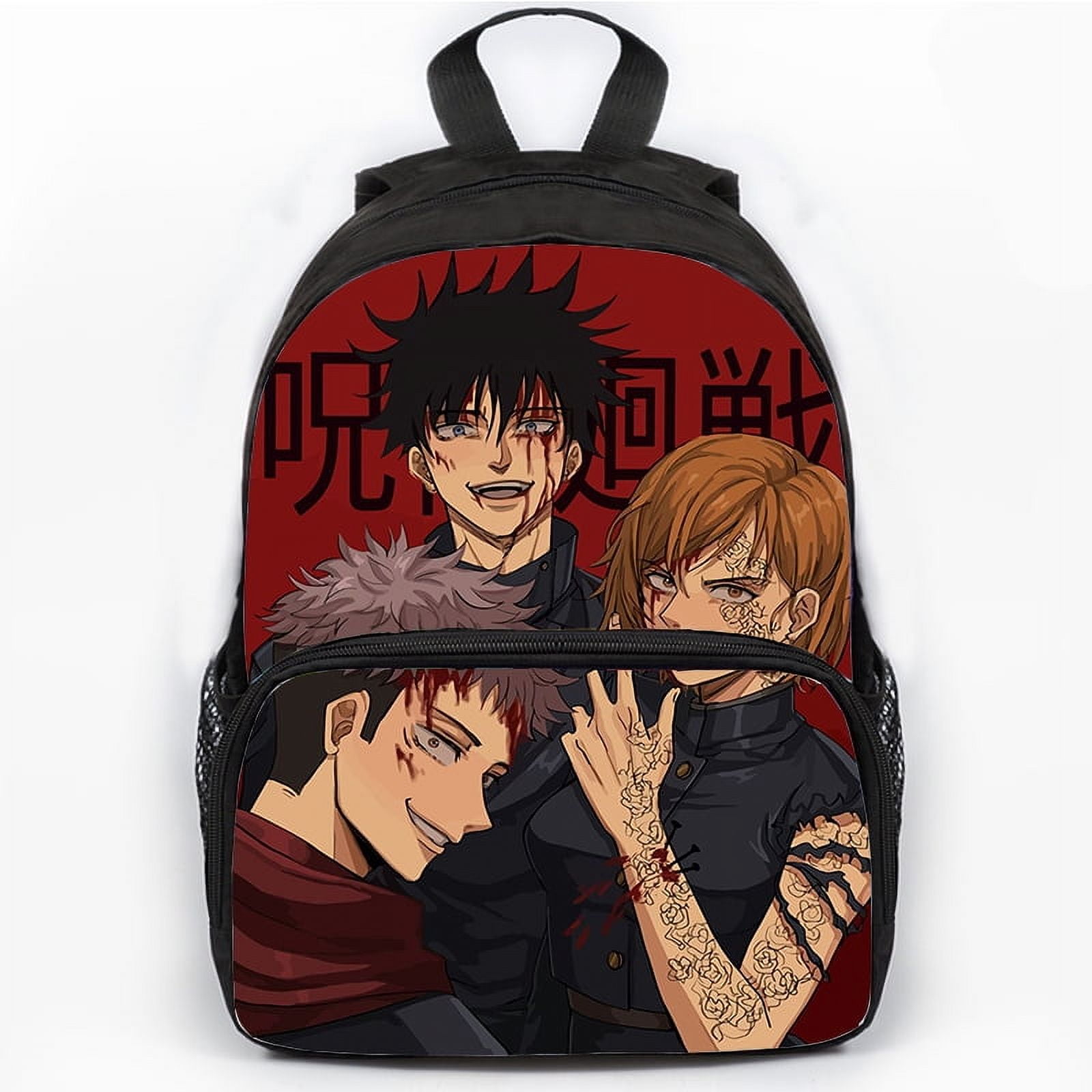 Anime Jujutsu Kaisen Backpack for Gojo Satoru Tops Yuji Itadori Bags ...