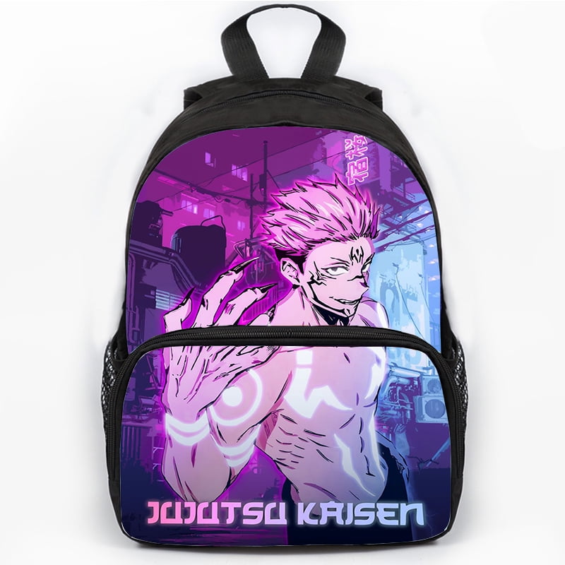 Anime Jujutsu Kaisen Backpack for Gojo Satoru Tops Yuji Itadori Bags ...