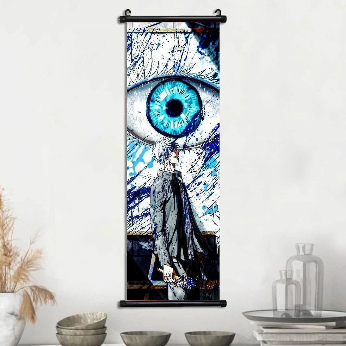 Anime Jujutsu Kaisen Character Gojo satoru Room Home Decoration Mural ...