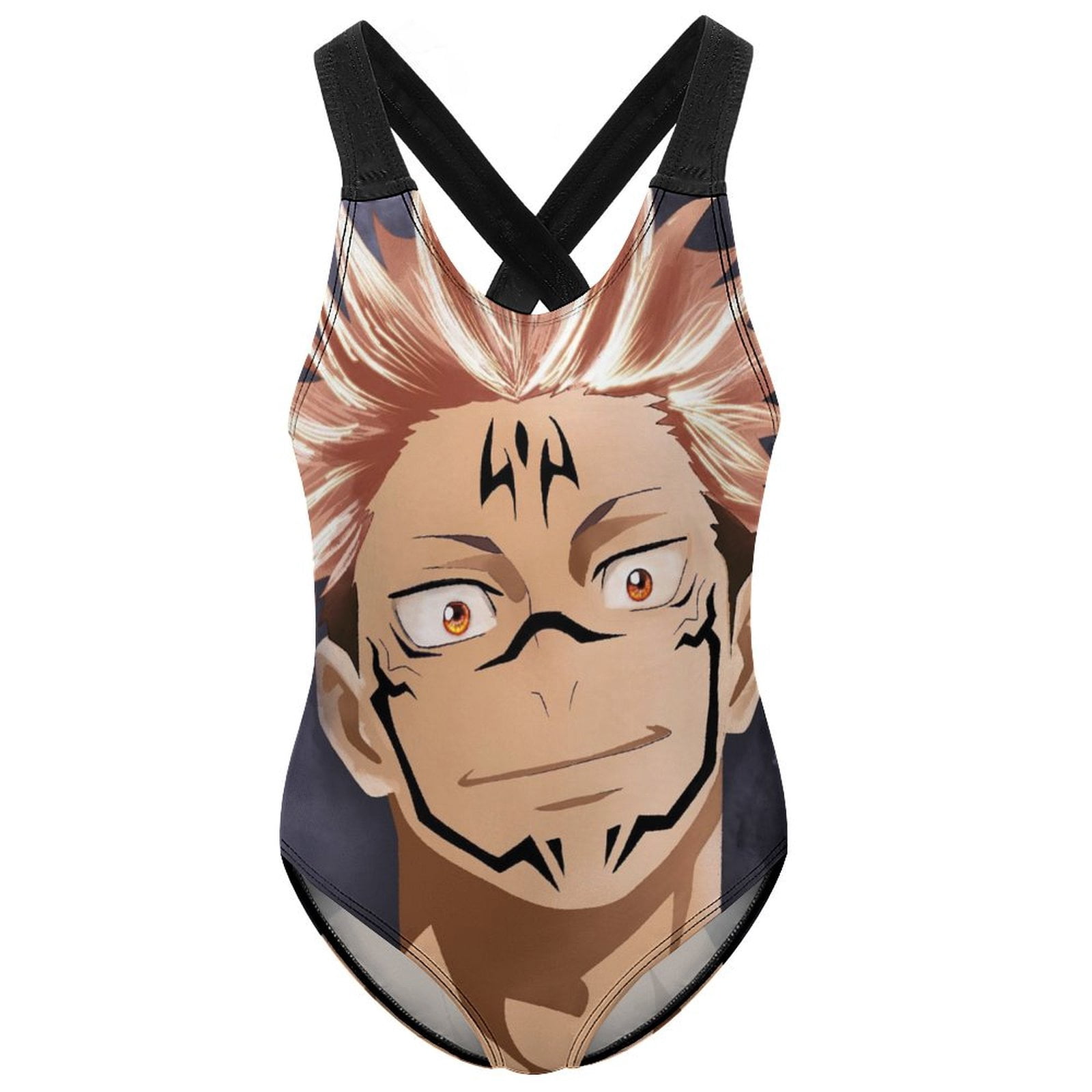 Anime Jujutsu Kaisen Girl's One-piece Swimsuit Summer Children's Beach ...