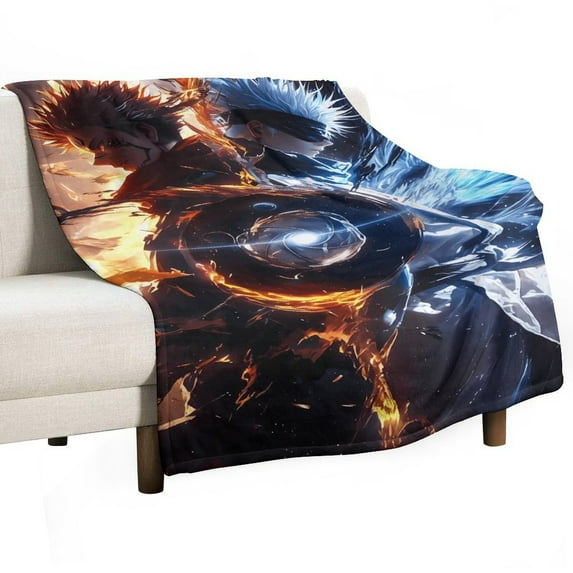 Anime Jujutsu Kaisen Gojo Satoru And Ryomen SukunaUltra Soft Anime ...