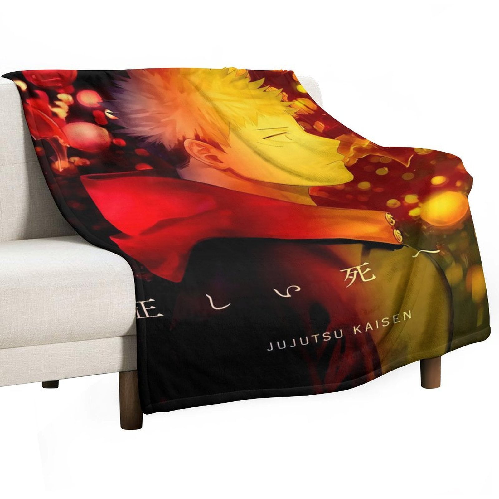 Anime Jujutsu Kaisen Itadori Yuji&Ryomen Sukuna PosterUltra Soft Anime ...